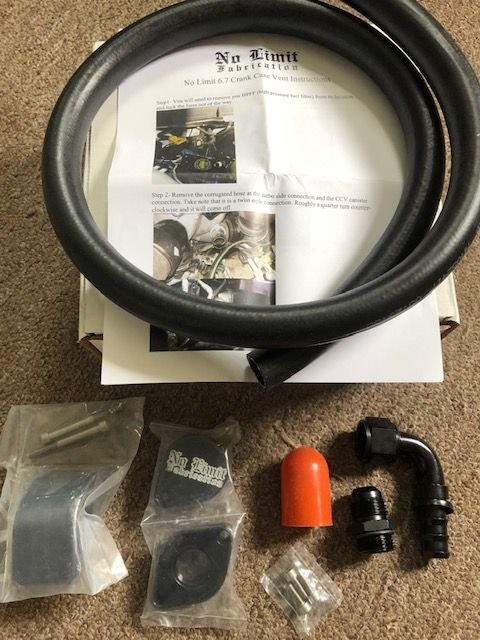 No Limit Fabrication 6.7 CCV Kit - Ford Truck Enthusiasts Forums