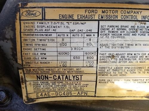 Engine Identification Help - Ford Truck Enthusiasts Forums