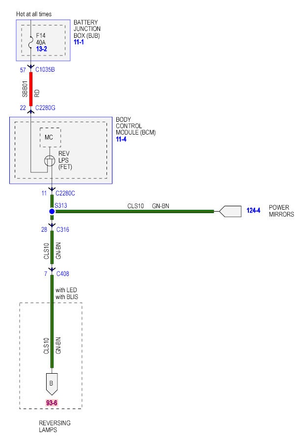 Wiring diagram (pin assignments) for 2022 pin connector near spare tire ...
