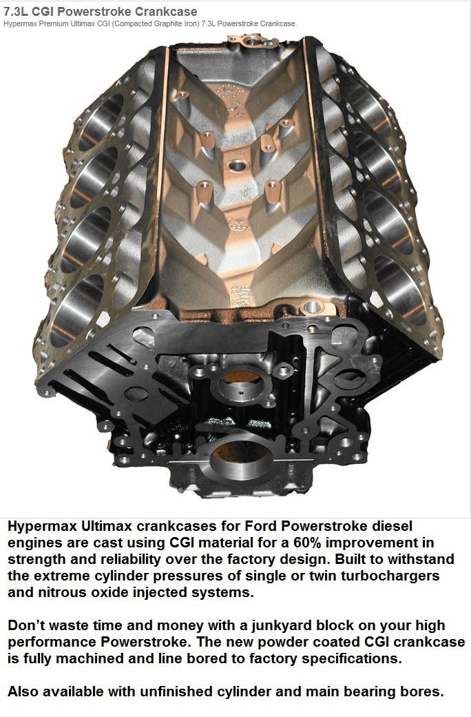 Ford OEM 7.3 engine block repair - Ford Truck Enthusiasts Forums