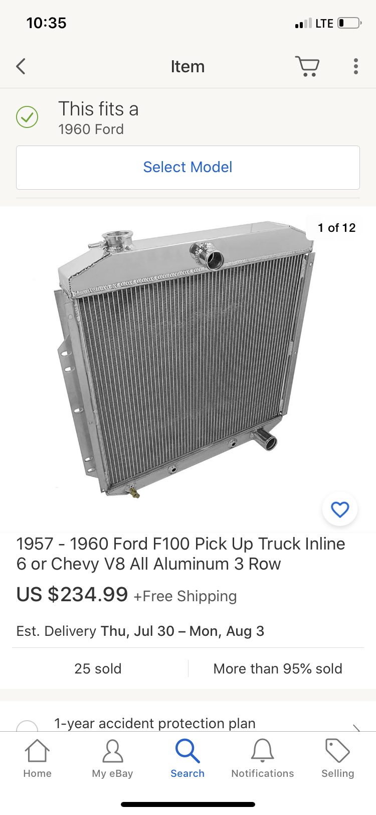 1960 F100 Radiator - Ford Truck Enthusiasts Forums