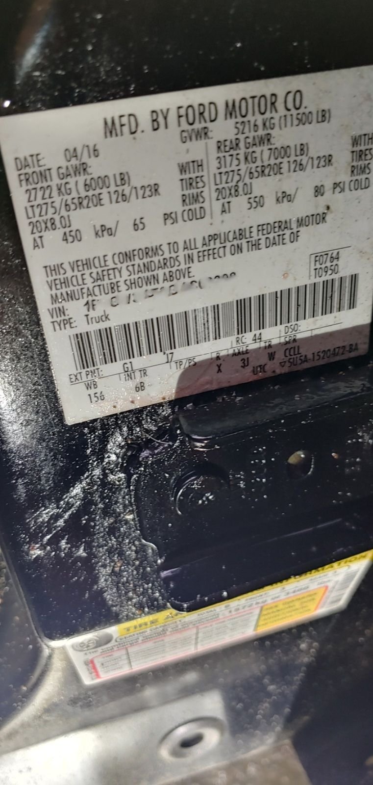 Rear Spring Code? - Ford Truck Enthusiasts Forums