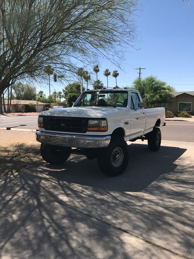 1995 F350 RCLB before and after window tint pics!! - Ford Truck ...