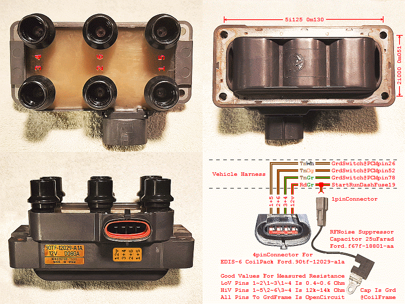 What is this part called? It’s connected to the coil pack - Ford Truck ...
