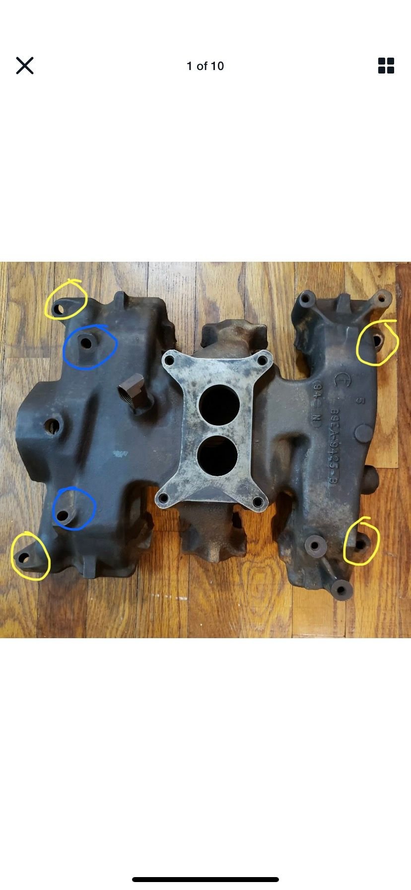 292 intake manifold bolts - Ford Truck Enthusiasts Forums