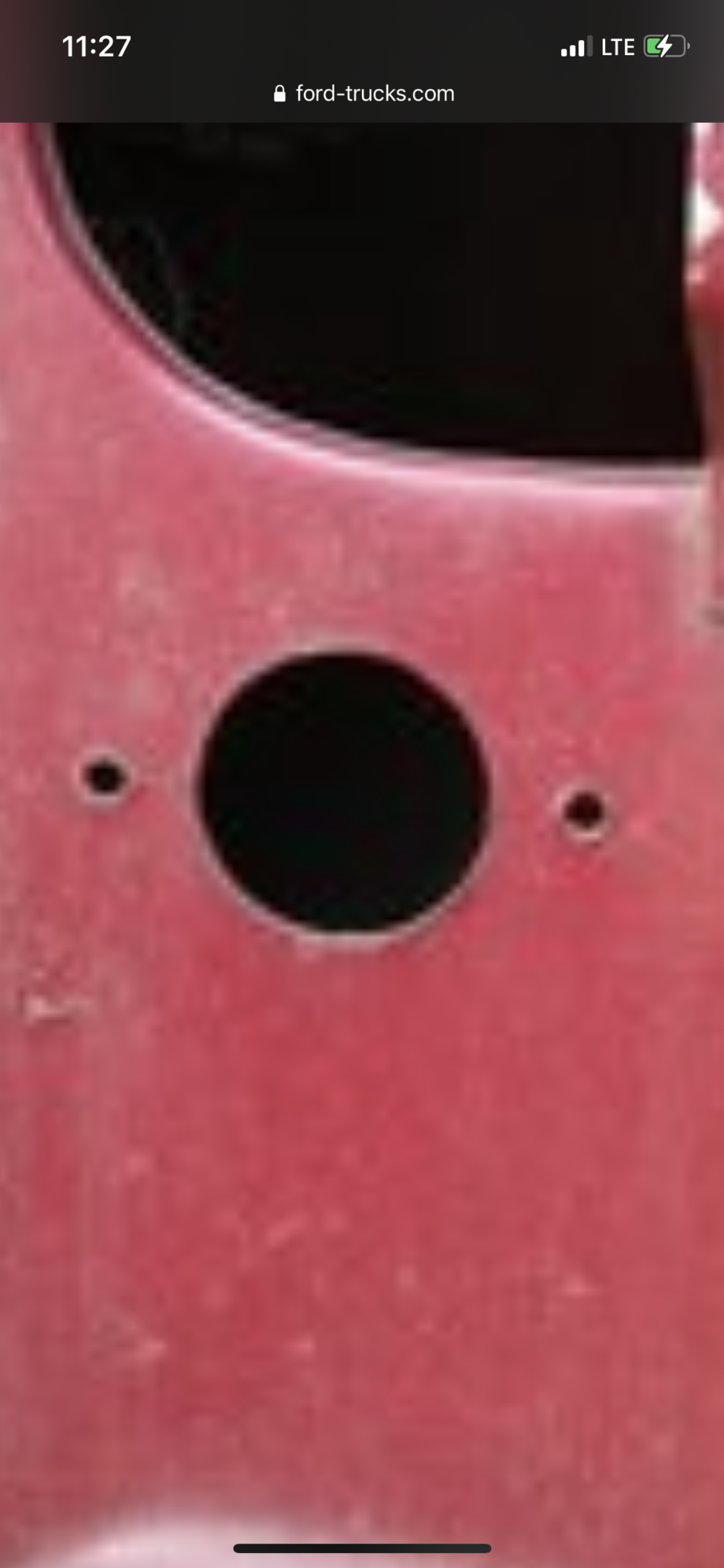 what is the mysterious hole in the door jam? - Ford Truck Enthusiasts ...