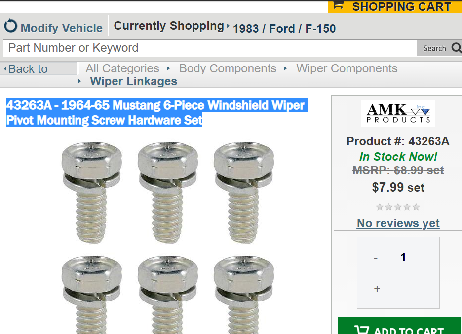 Fasteners - Ford Truck Enthusiasts Forums