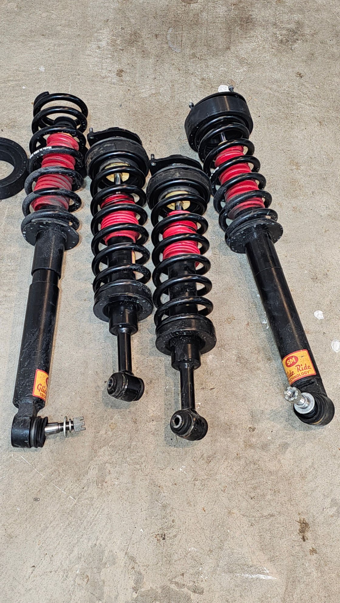 Strutmasters Spring Set for R230 - Almost brand new - MBWorld.org Forums