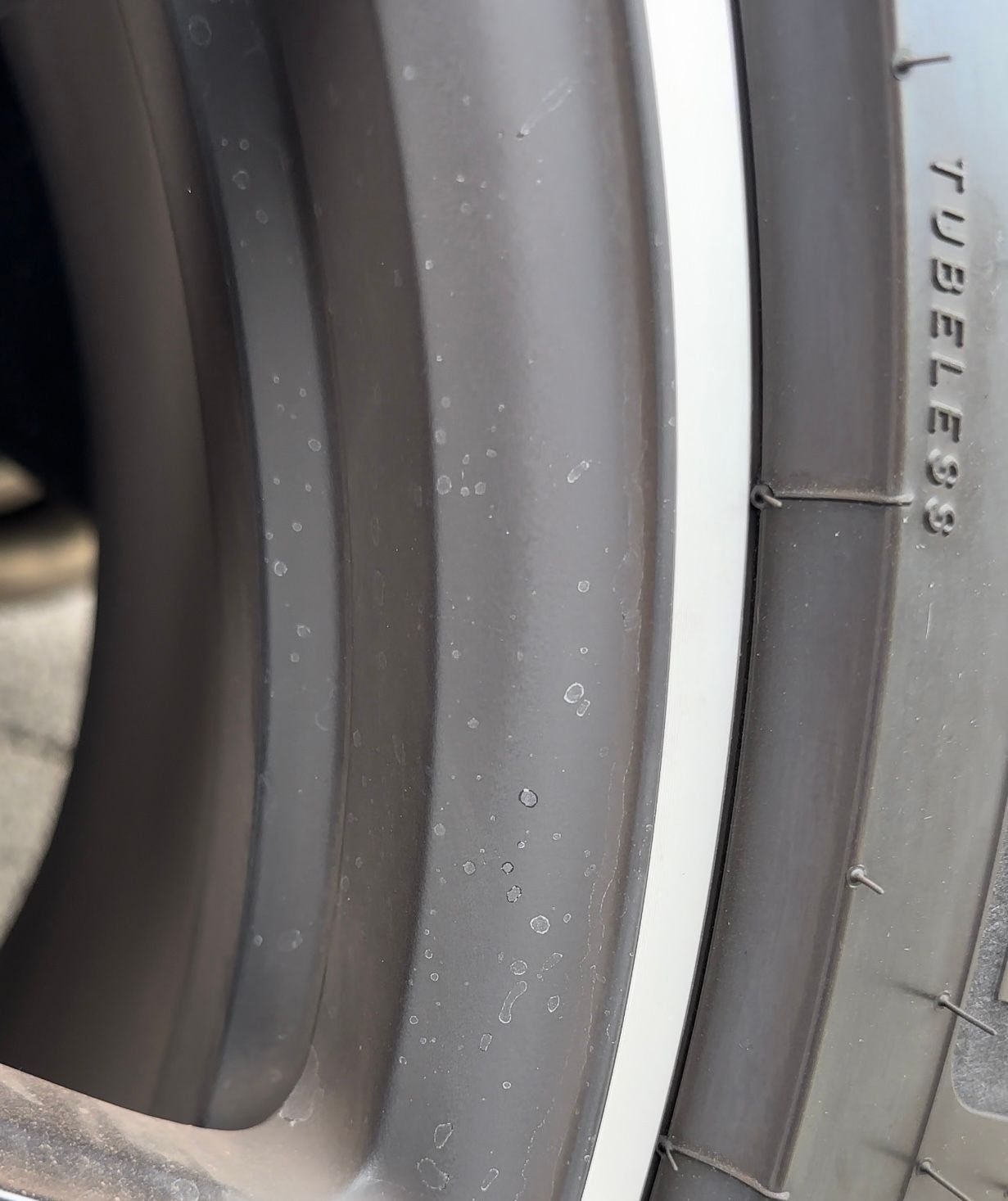 Stains on black rims - MBWorld.org Forums