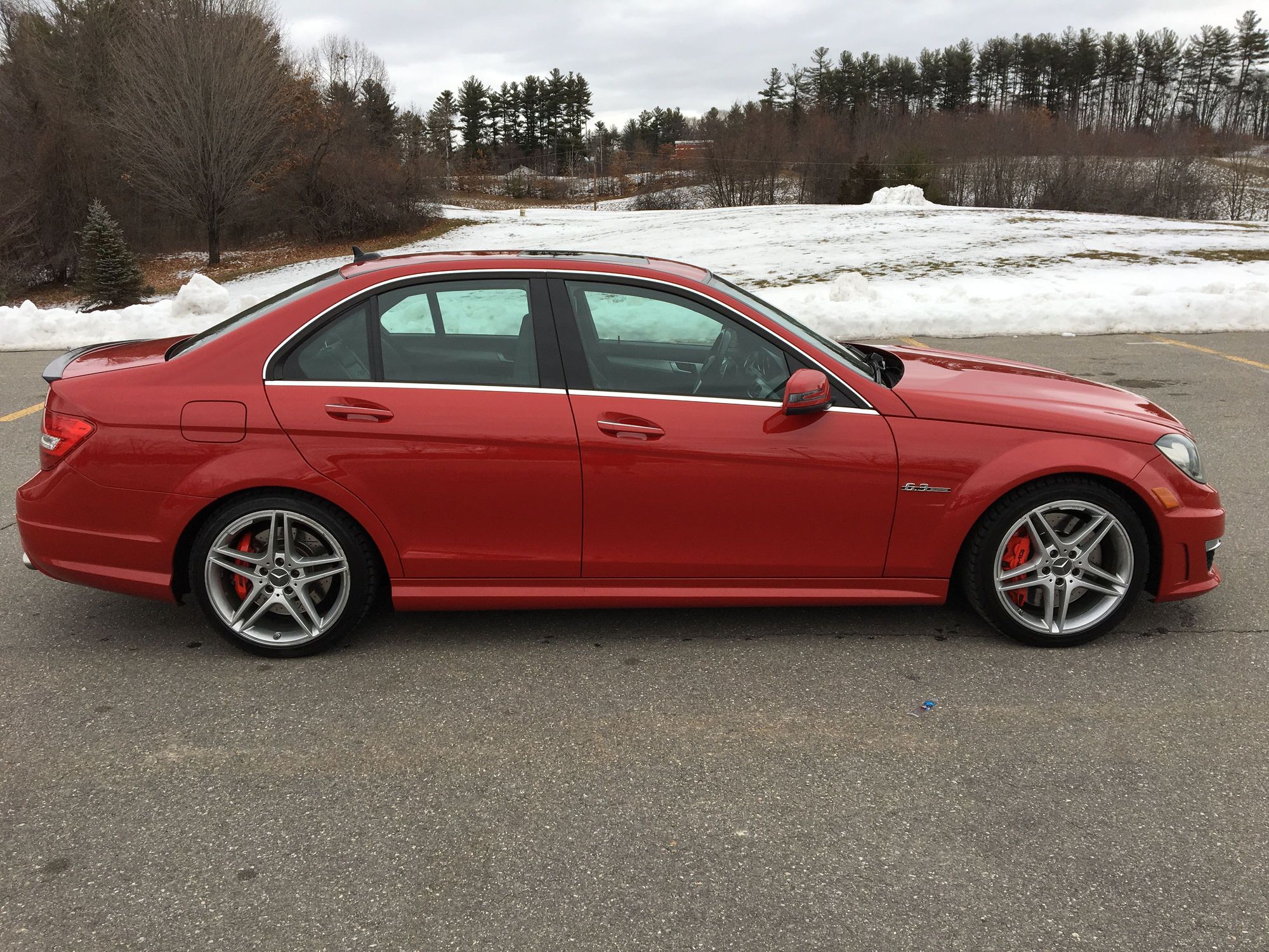 FS: 2012 Mica Red Mercedes-Benz C63 AMG 481HP! | VW Vortex - Volkswagen ...