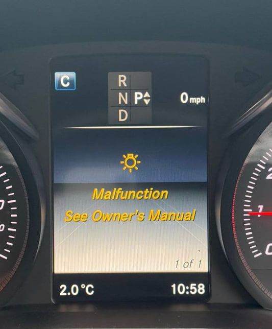 BRAKE LIGHT ALWAYS ON - Error C107D86 & C1000FF - MBWorld.org Forums