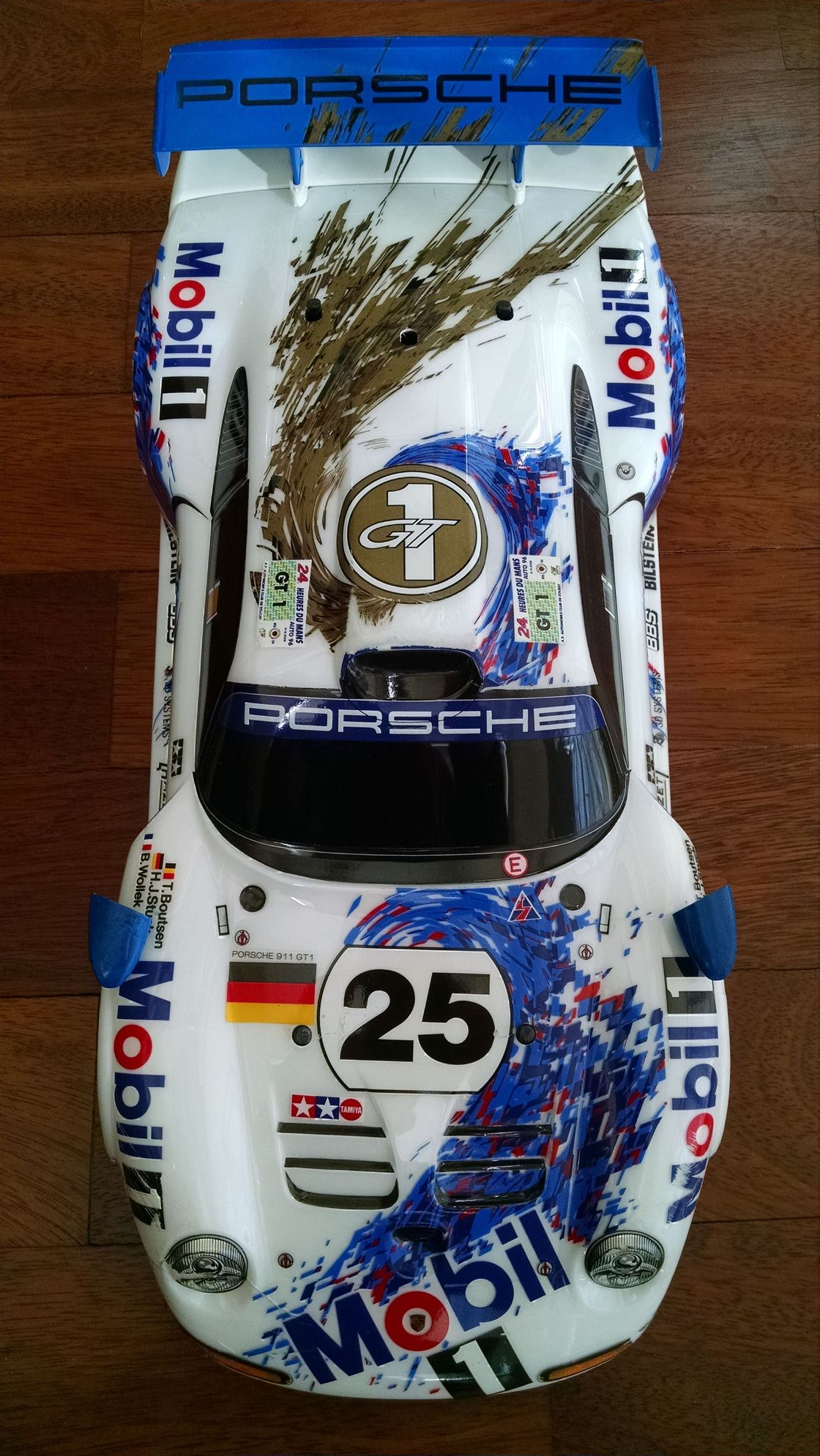Tamiya 1/10 Porsche 911 GT1 Body for TA03R-S - Used - R/C Tech Forums