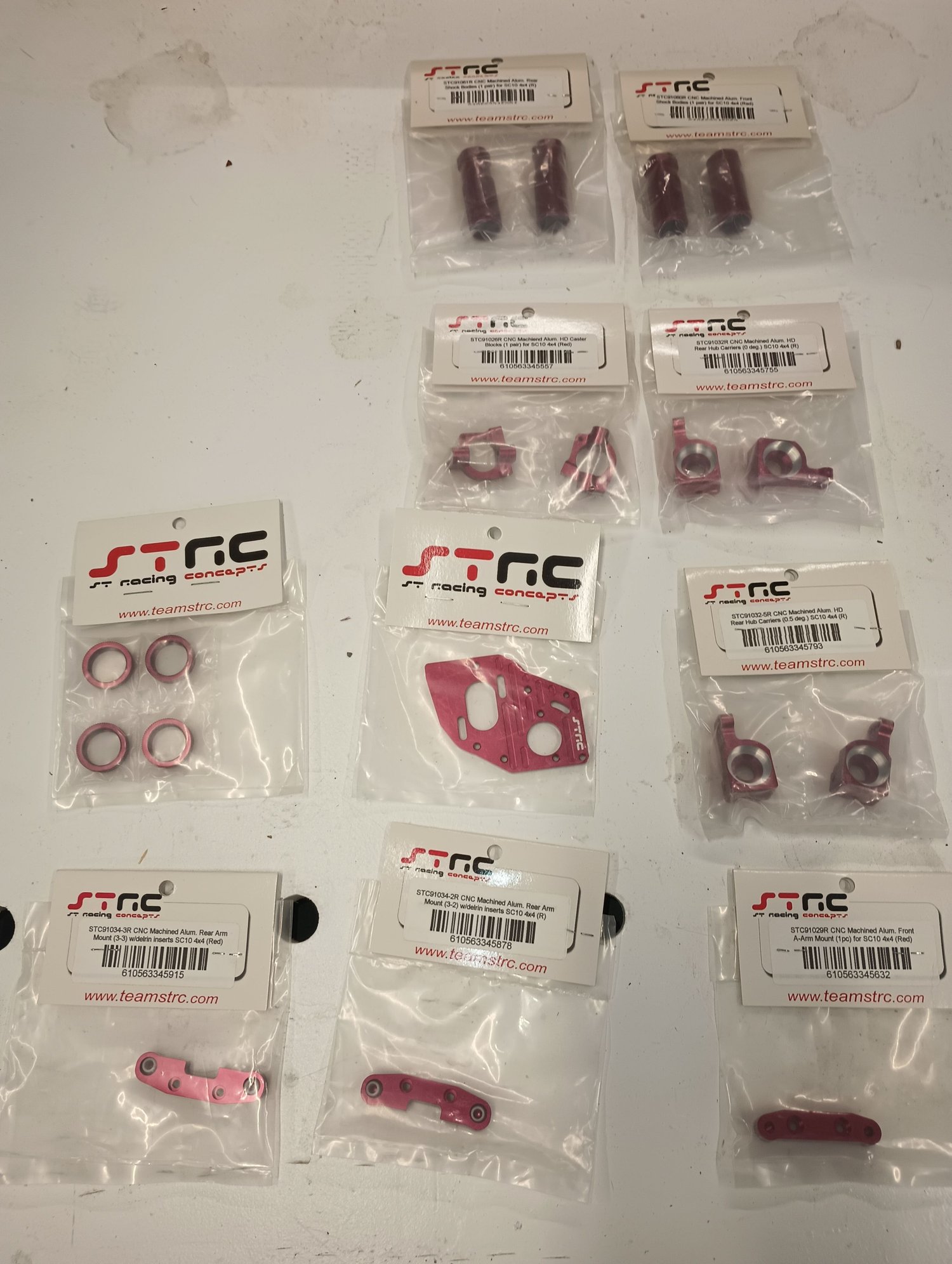 New STRC Aluminum upgrade parts for SC10 4x4 - R/C Tech Forums