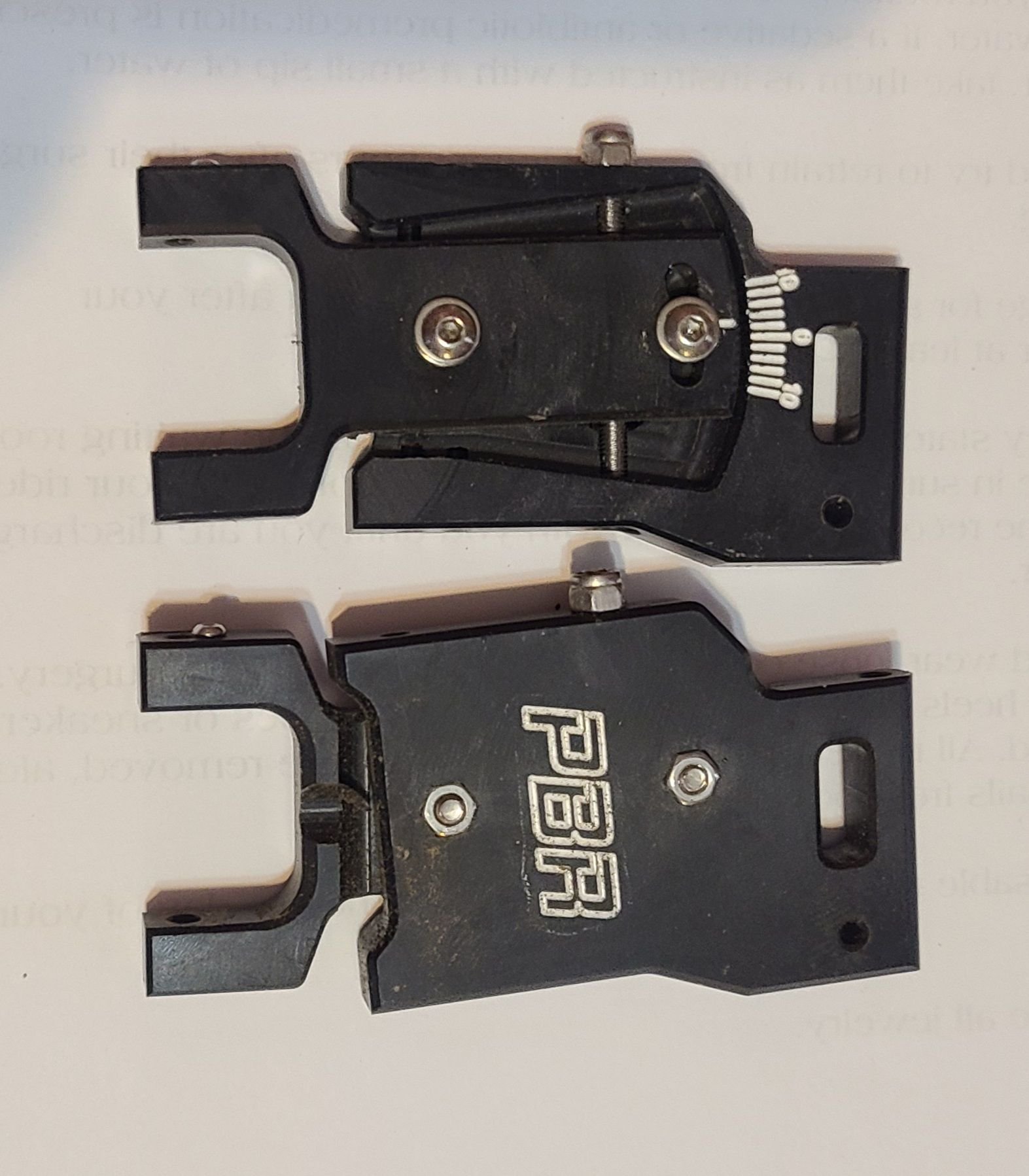PBR Rear Adjustable A-Arms (Set) for the B5, B6, B6.1, B6.2 - R/C Tech ...