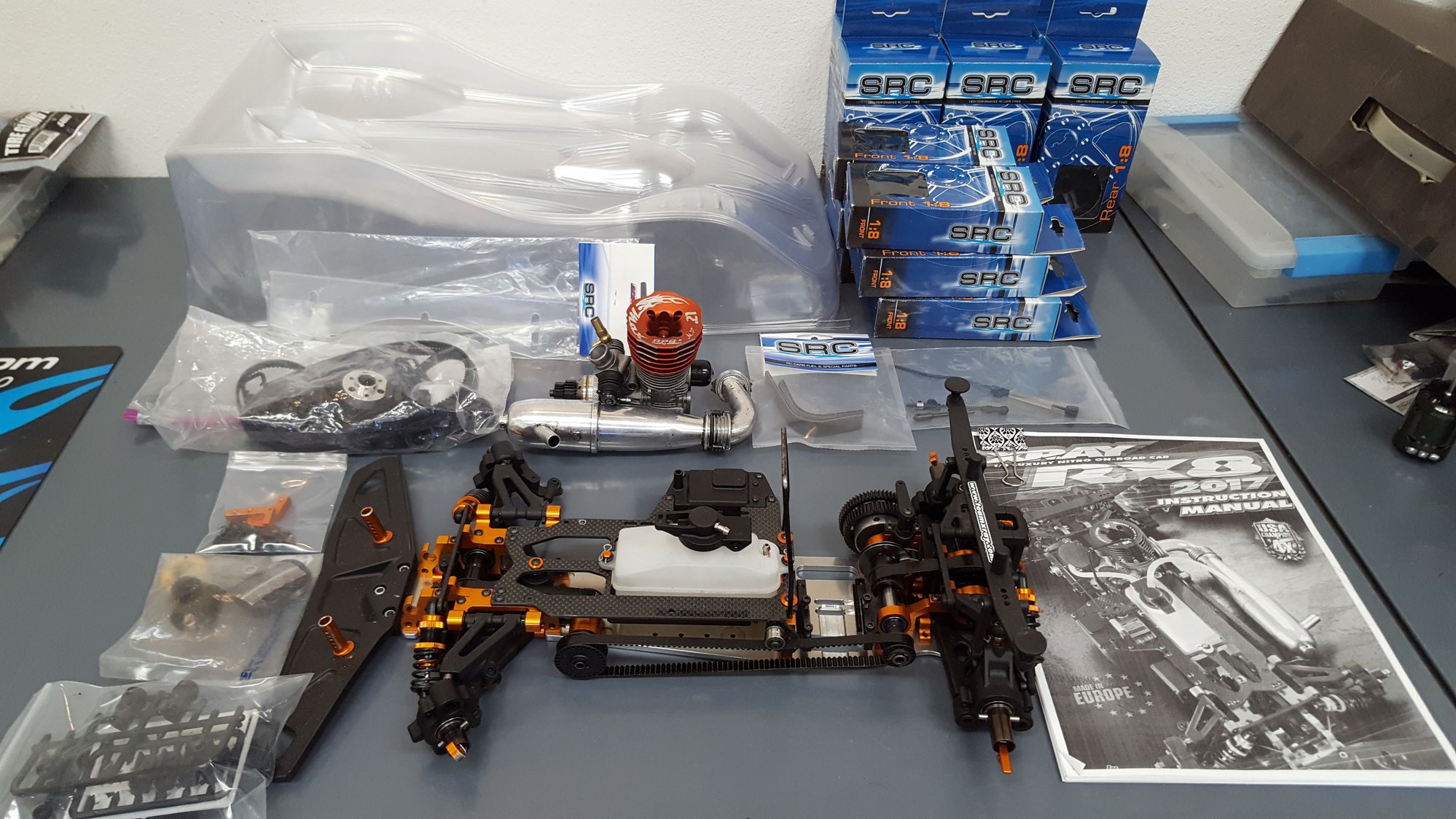 Xray RX8 1/8 on road Max RP9.S SRC Tires and bodies - R/C Tech Forums