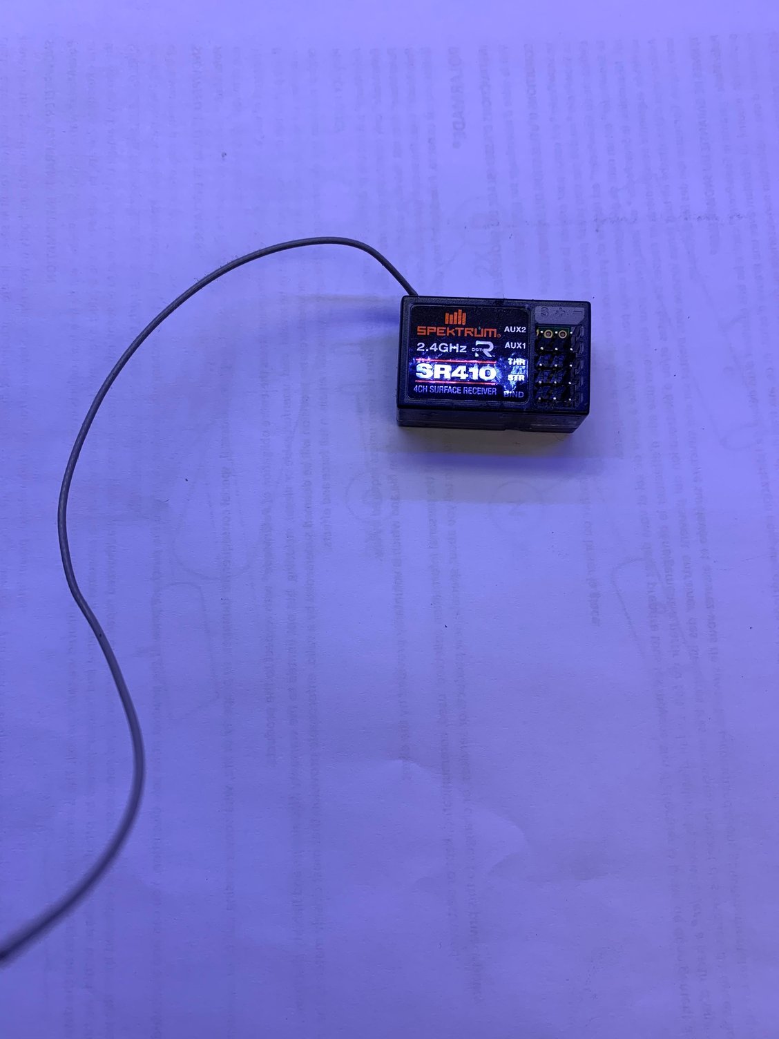 Spektrum sr410 receiver - R/C Tech Forums