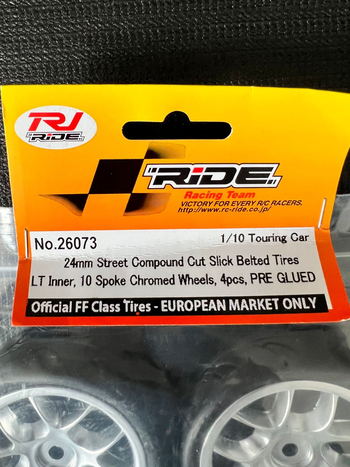 New Ride Belted USGT Tire Set on Chrome wheels #26073 - R/C Tech Forums