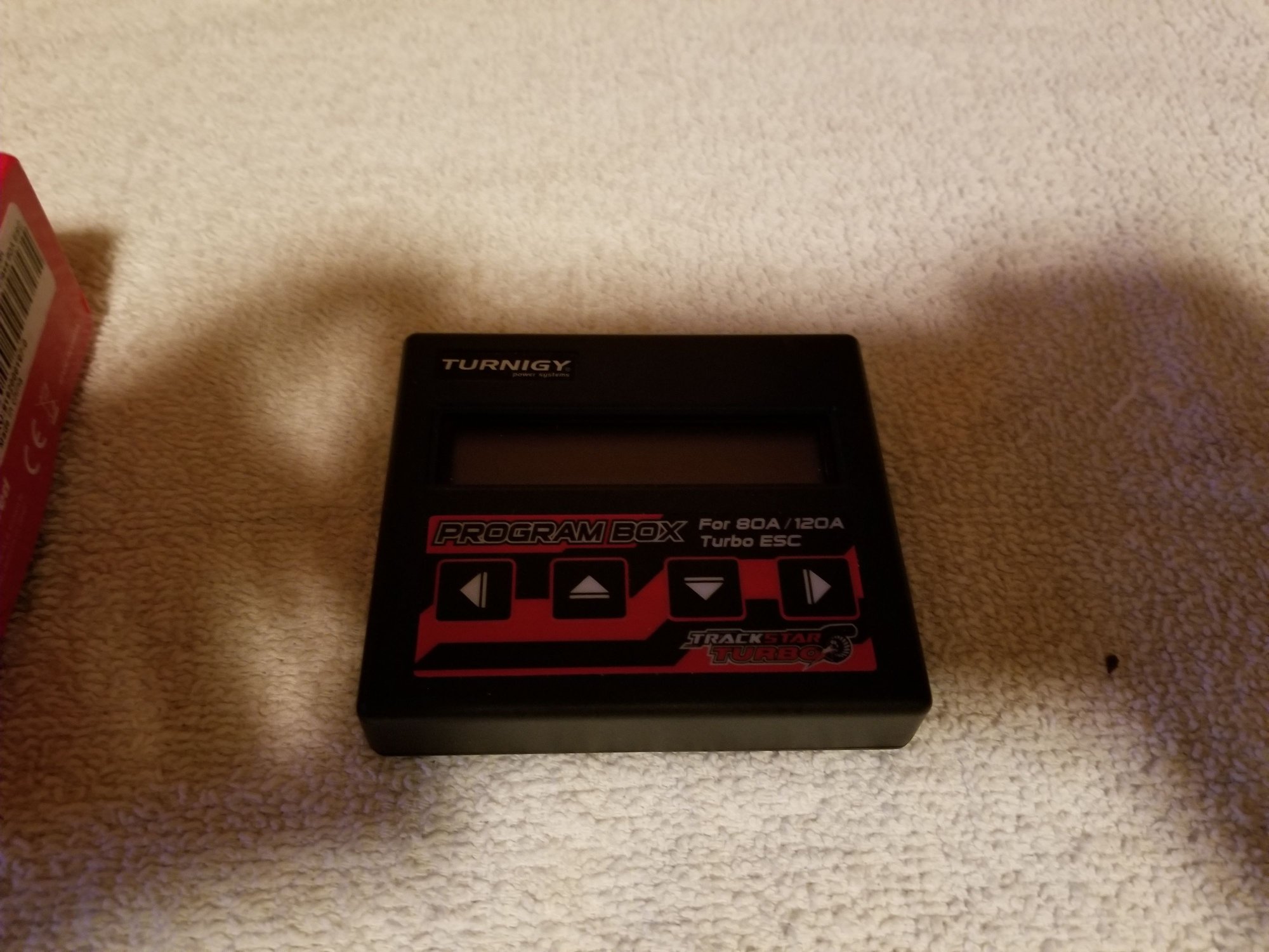 TrackStar 1/10th Stock 21.5 Brushless ESC and Motor Combo with Program ...