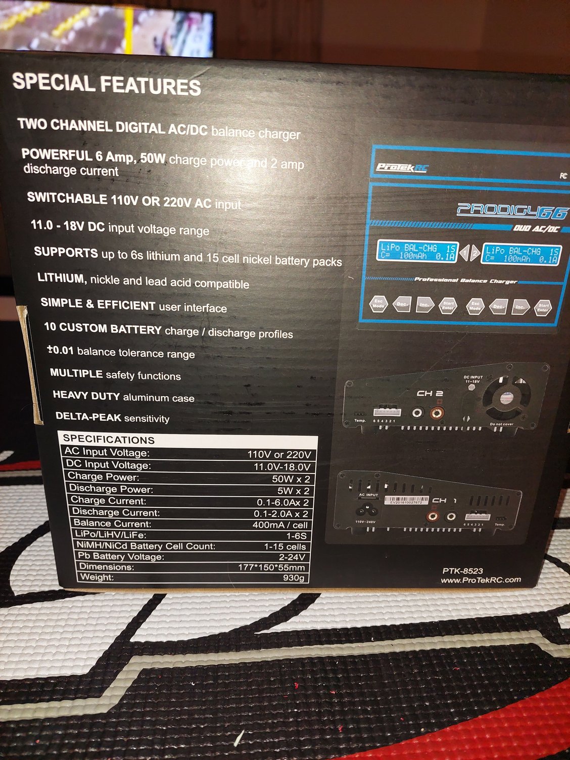 New in box protek prodigy 66 charger - R/C Tech Forums