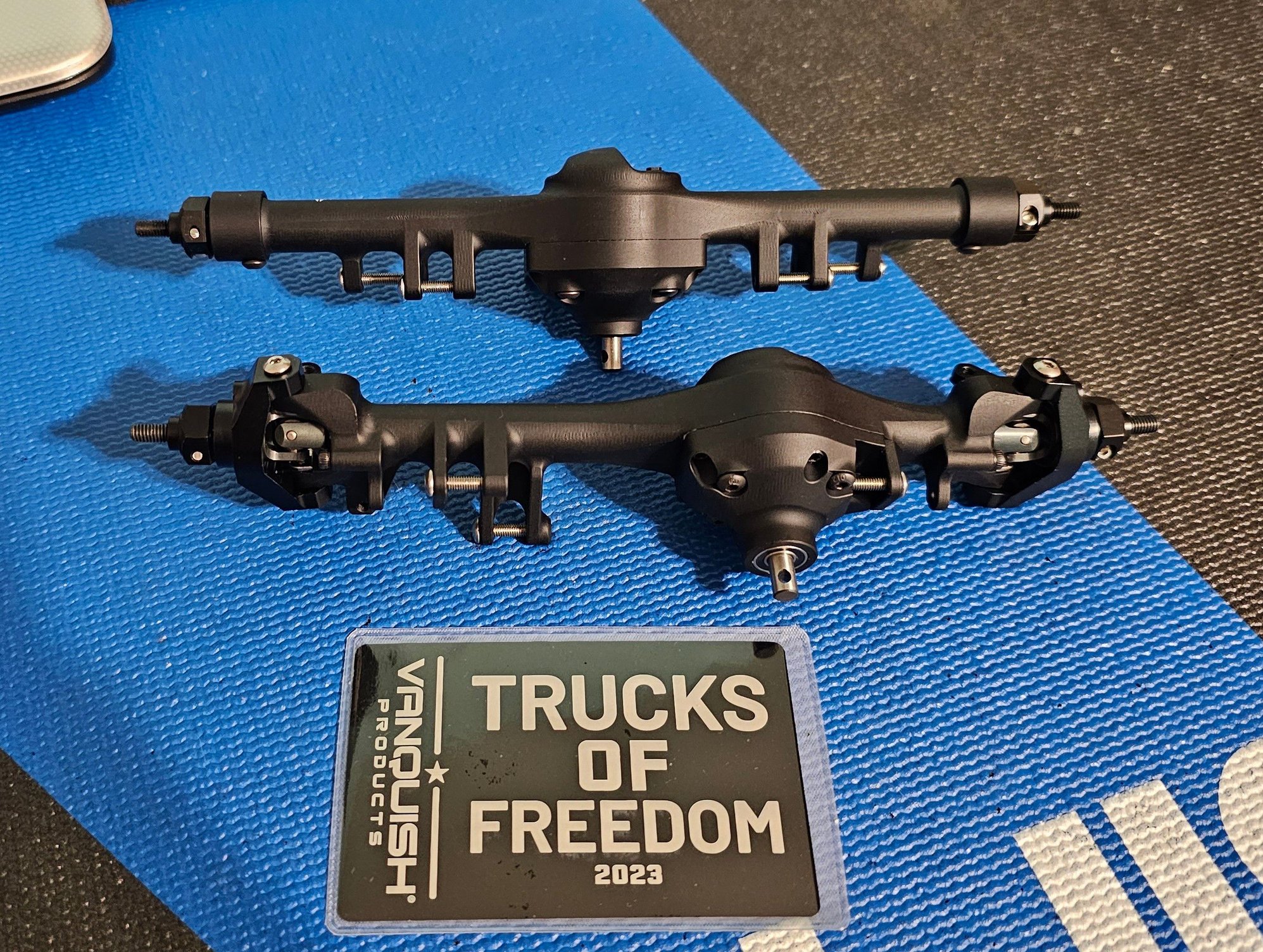 New Vanquish F10T aluminum axles w/SSD knuckles - R/C Tech Forums