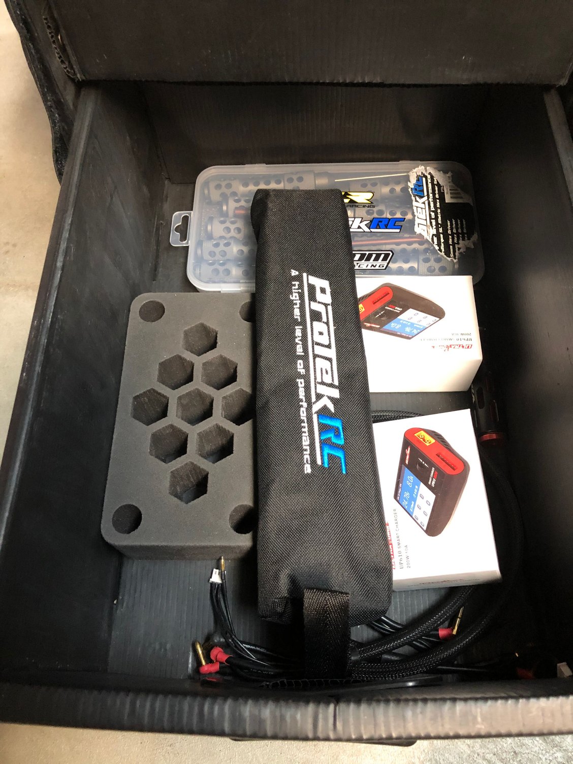 JConcepts gear hauler bag loaded with tools, accessories, and 2 ...