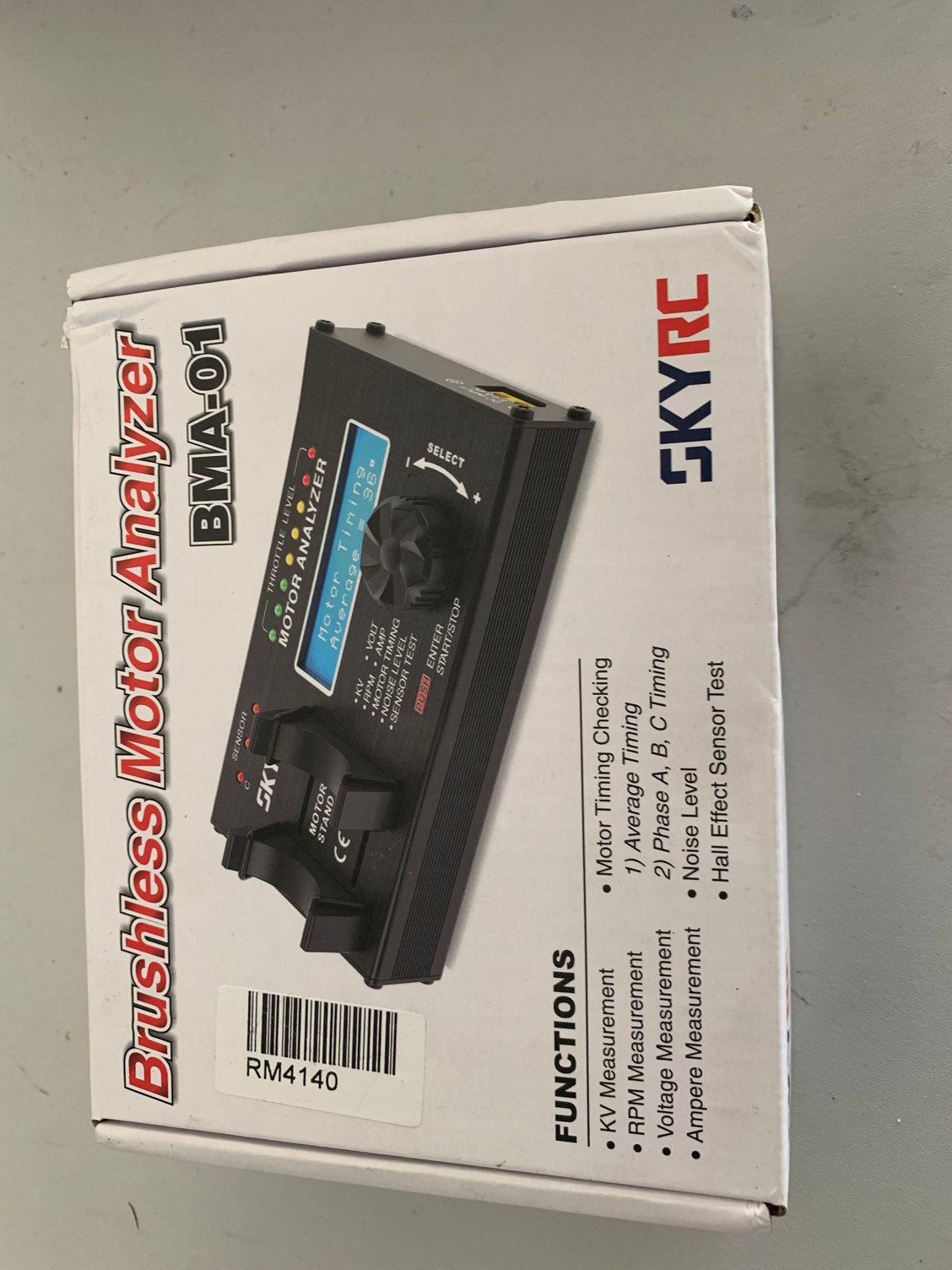 SkyRc brushless motor analyzer - R/C Tech Forums