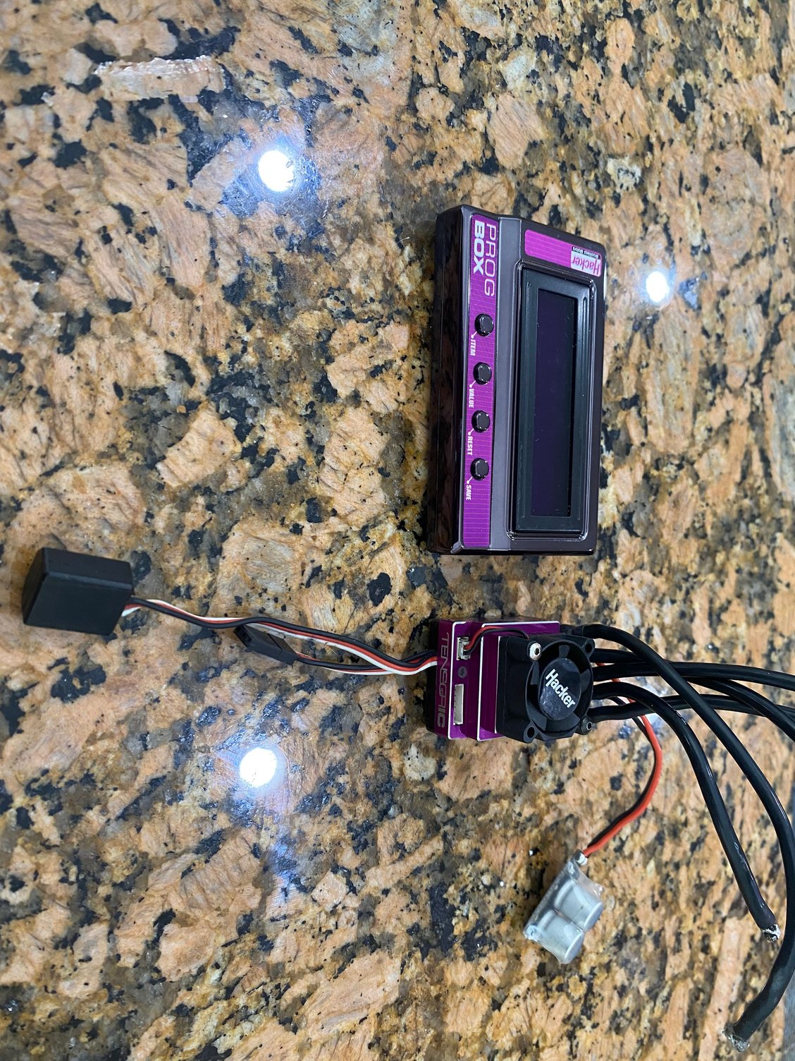 FS: Hacker Tensoric 10 ESC W/ LCD Programing Box - R/C Tech Forums