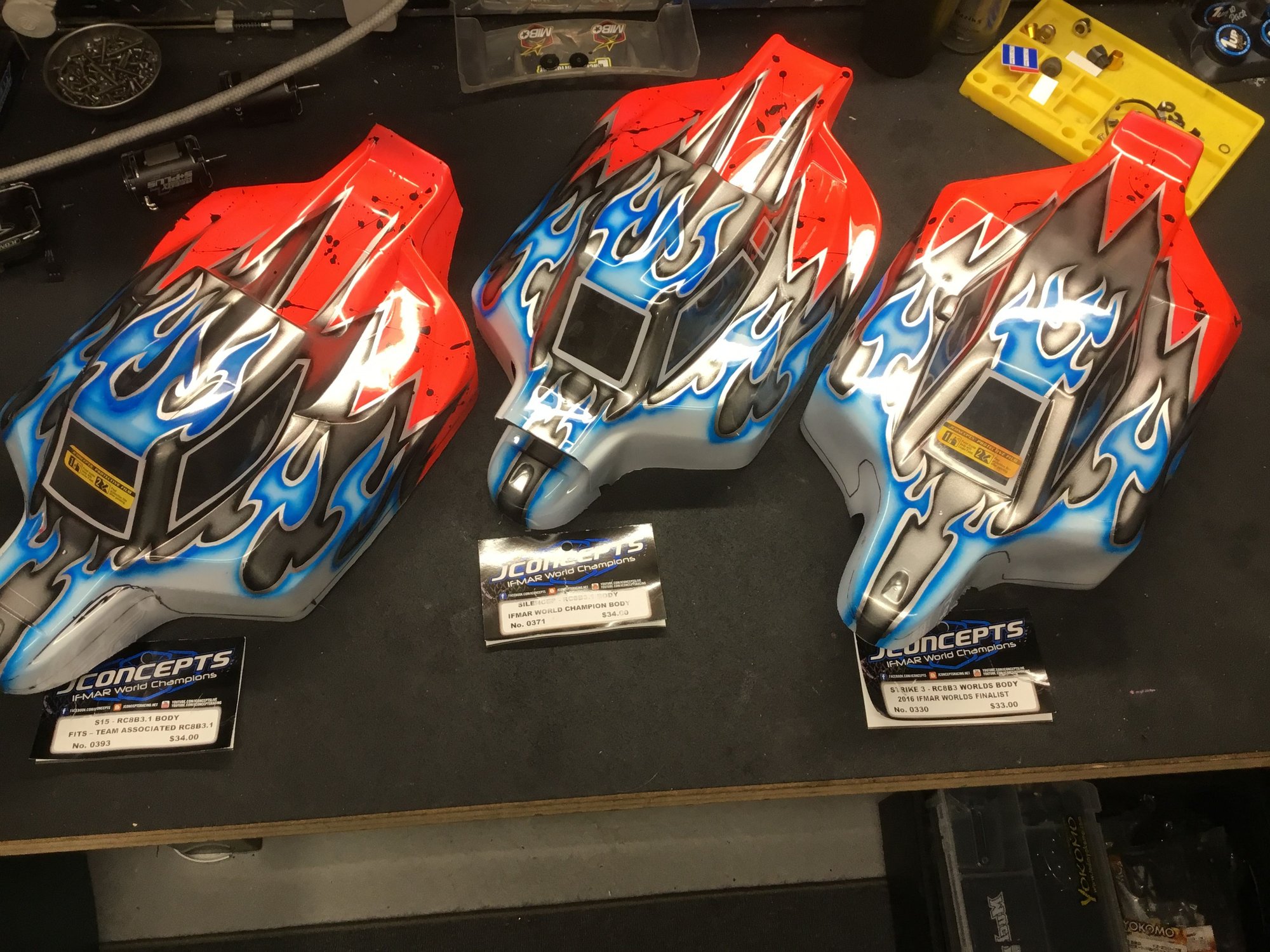 JC Concepts Custom 1/8th scale Bodies RC8 - R/C Tech Forums