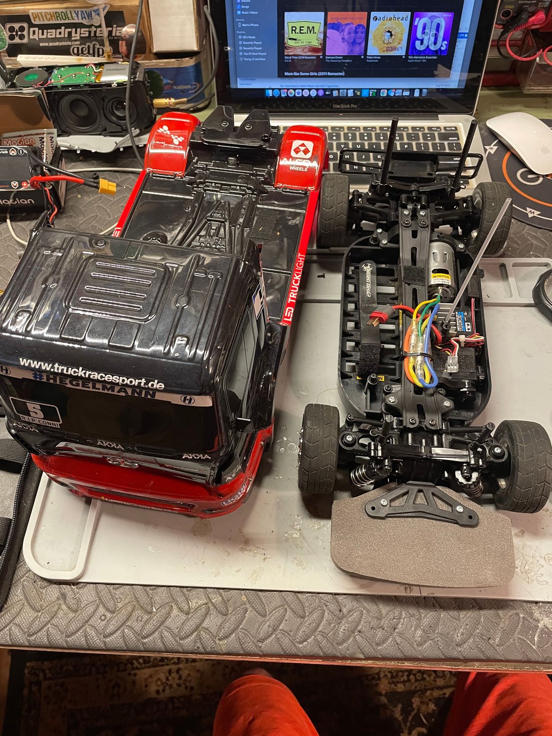 Tamiya TT-01 Eurotruck Tankpool Mercedes. RX Ready for Racing - R/C ...