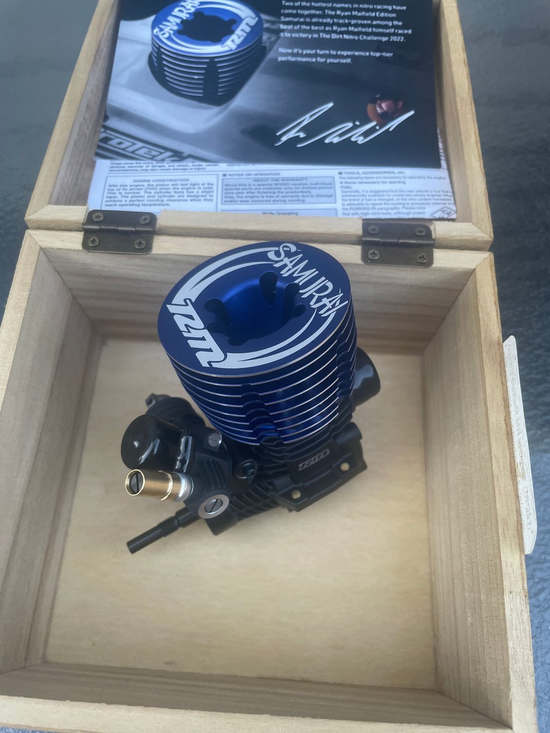 BRAND NEW RM SAMURAI ENGINE - R/C Tech Forums