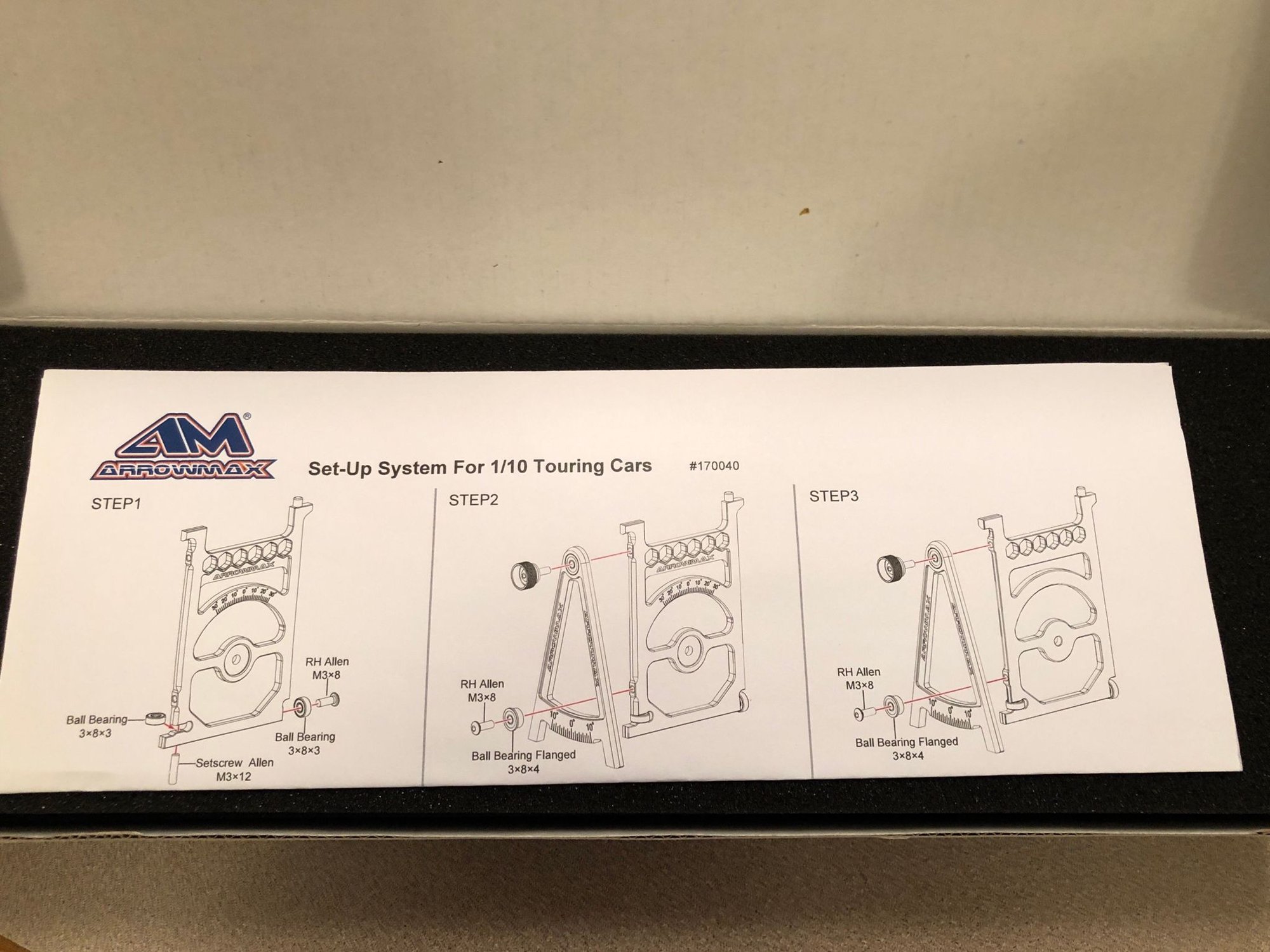 Arrowmax 1/10 Touring Car Set-Up System - R/C Tech Forums