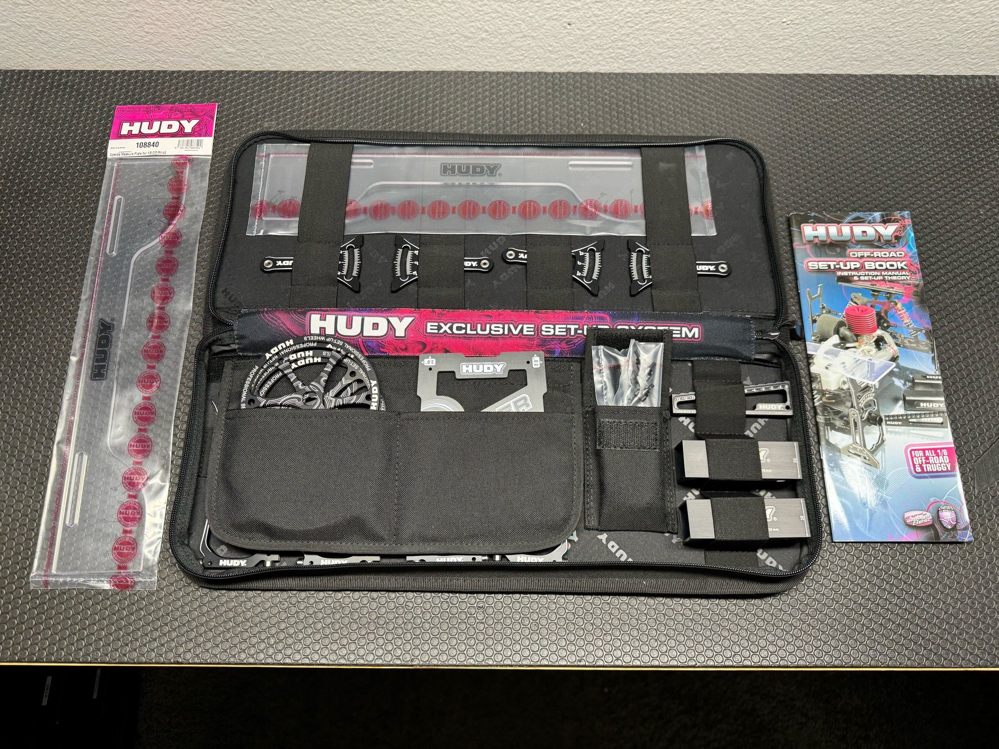 New Hudy 1/8th Exclusive Set-Up System - R/C Tech Forums
