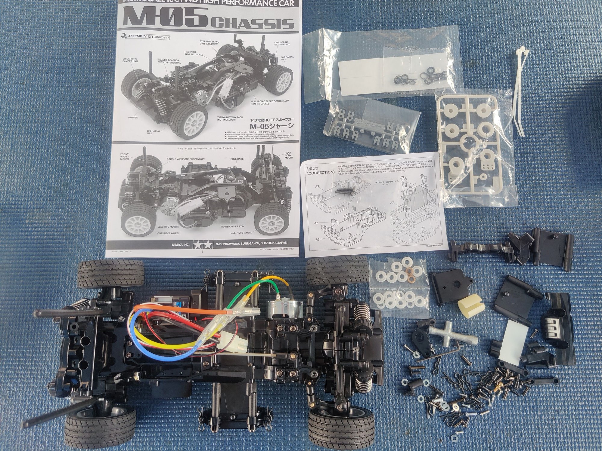 Brand new Tamiya M05 mini built with bearings new clear body - R/C Tech ...
