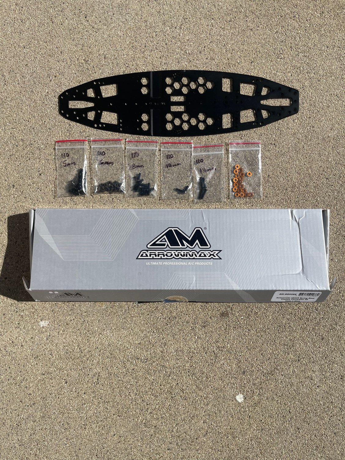 Arrowmax Awesomatix a800r steel chassis - R/C Tech Forums