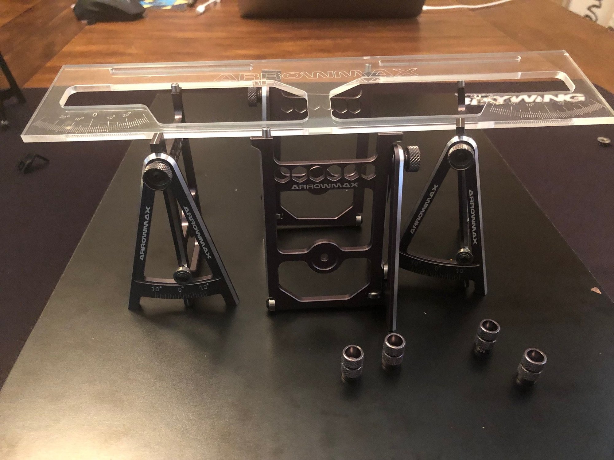 Arrowmax Black and Gold 1/10 Touring setup station and Arrowmax 1/10 original setup. - R/C Tech ...