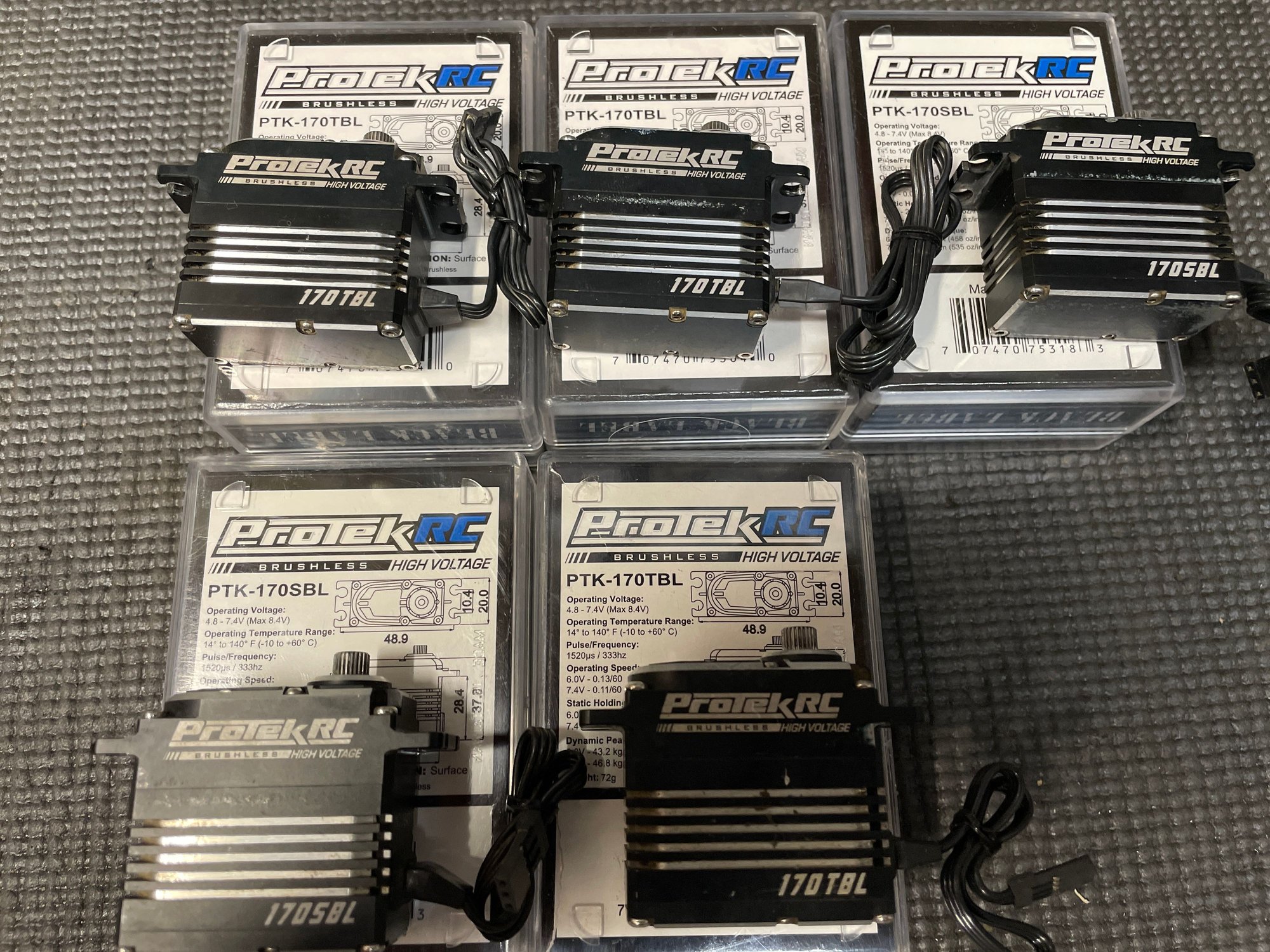 FS: Protek 170TBL and 170SBL Servos - R/C Tech Forums