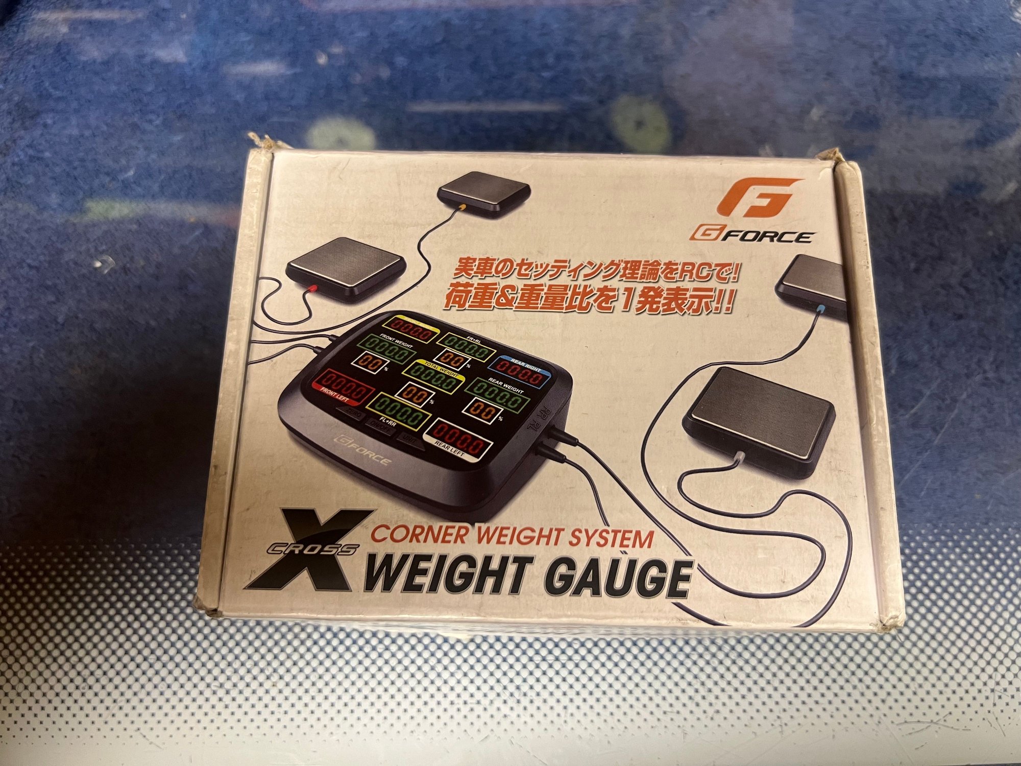 GForce X Weight 4 Scale Vehicle Weight Gauge - R/C Tech Forums