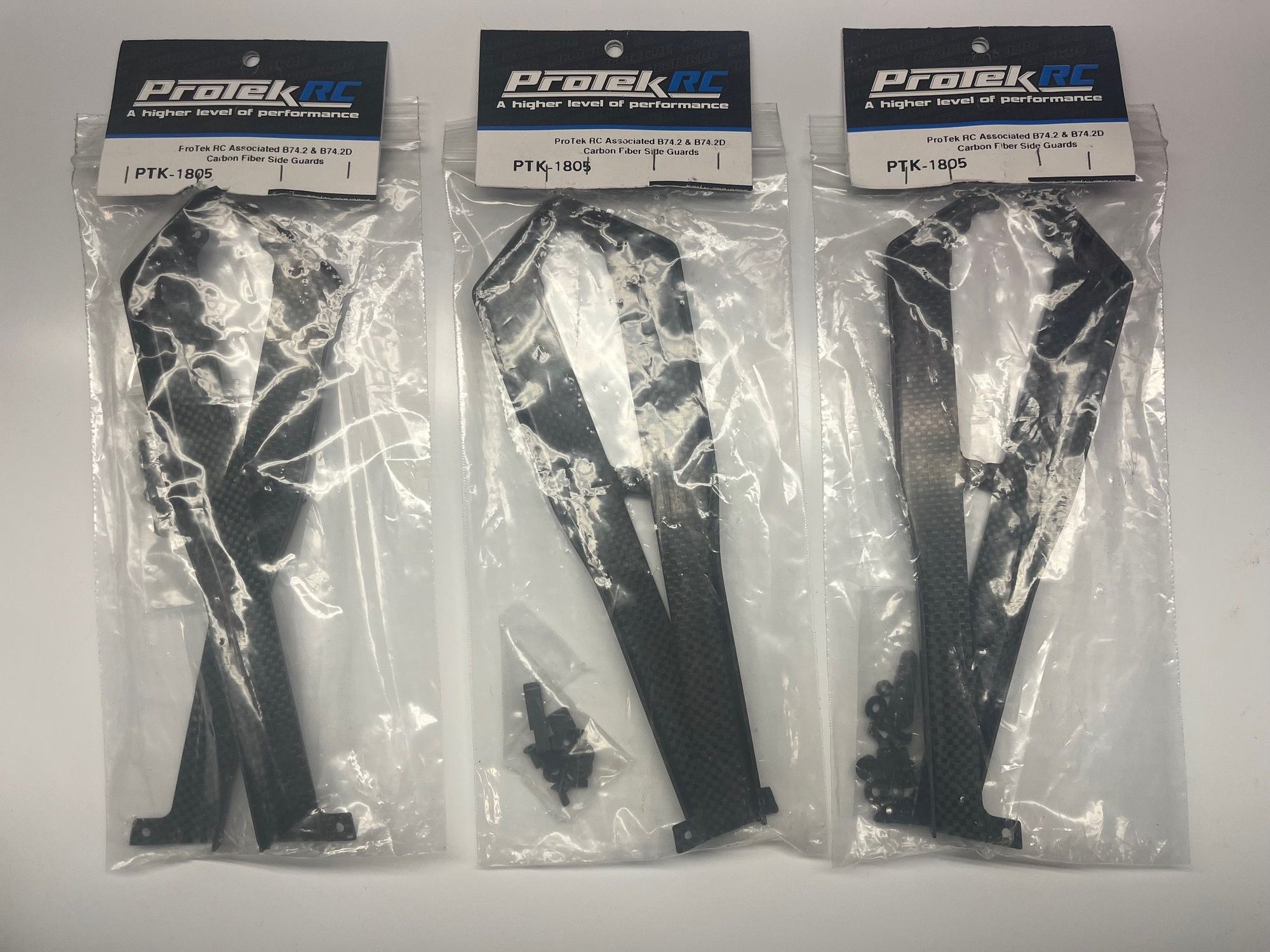 ProTek RC Associated B74.2 & B74.2D Carbon Fiber Side Guards - R/C Tech Forums