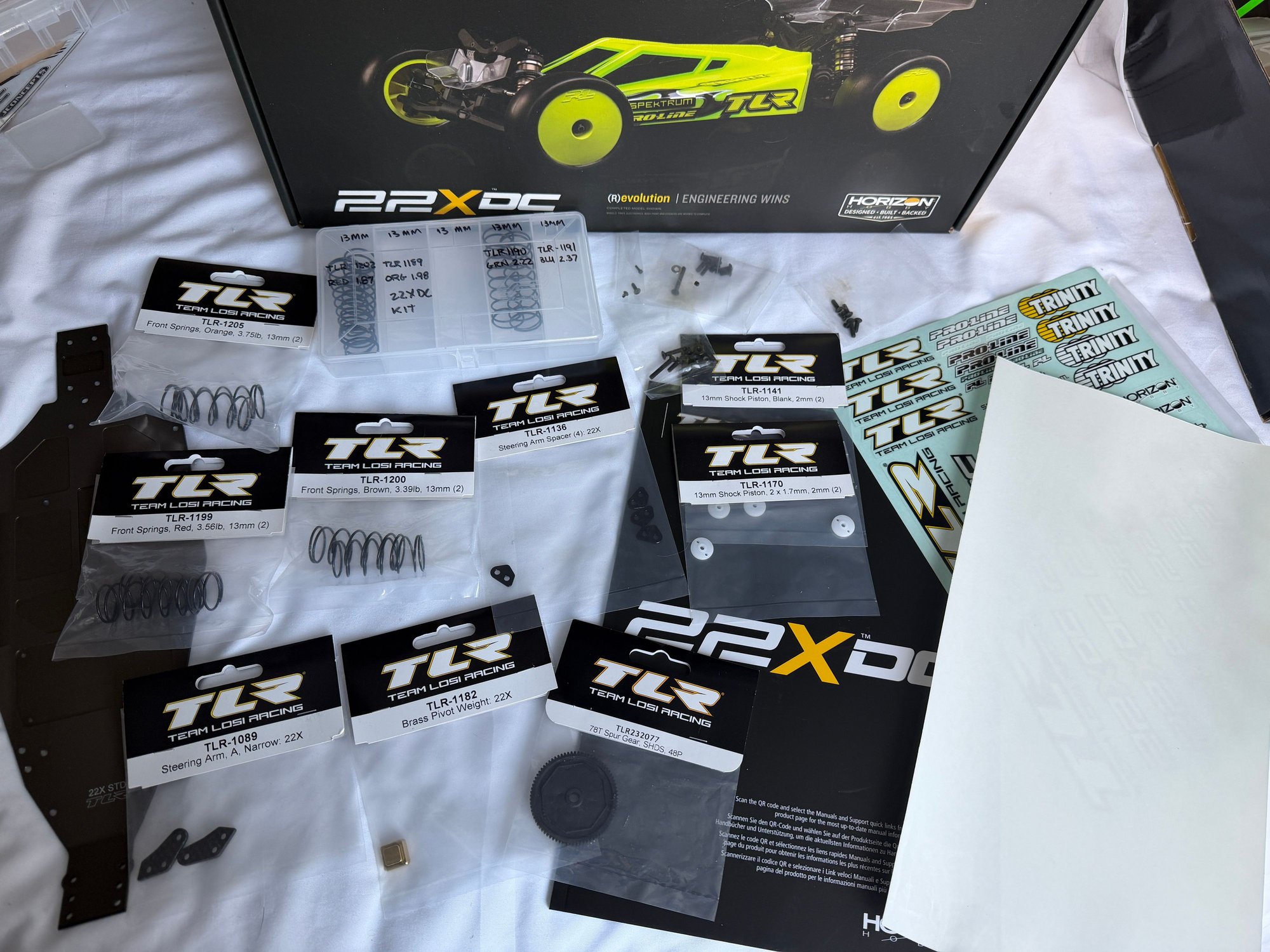 F/S: TLR 22X DC slider w/extras - R/C Tech Forums