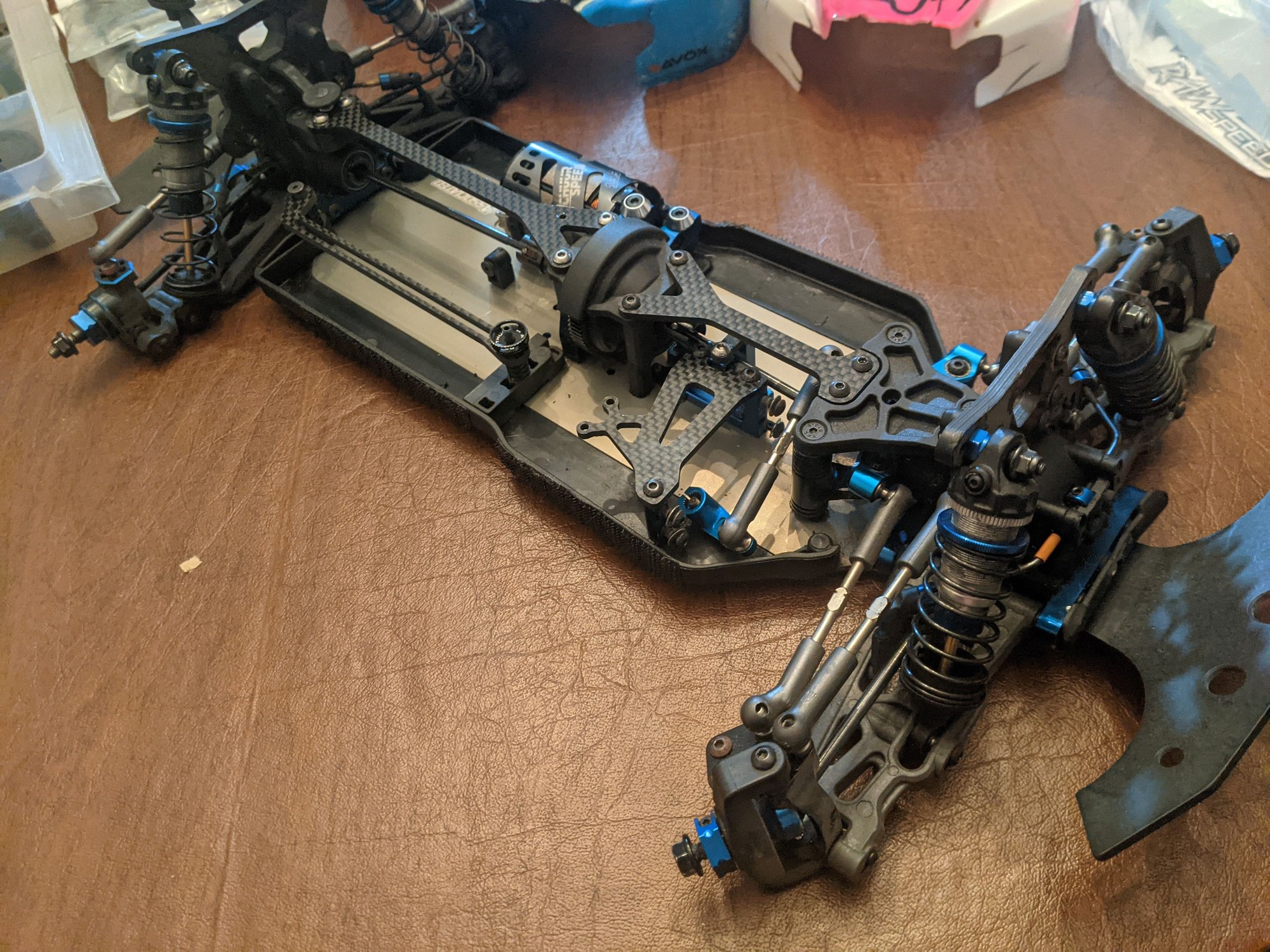 AE B64 slider with parts tray and spares - R/C Tech Forums