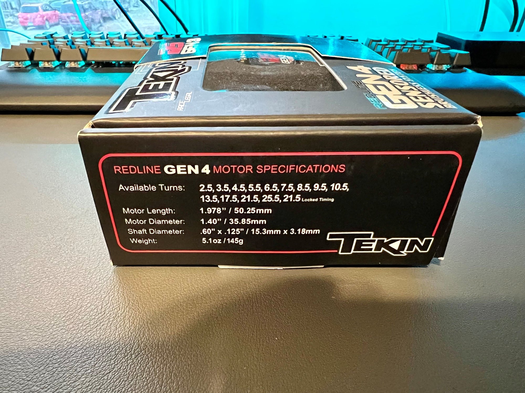 NEW IN BOX - Tekin RS Gen 3 ESC / Gen 4 13.5 Spec-R Motor Combo System - R/C Tech Forums