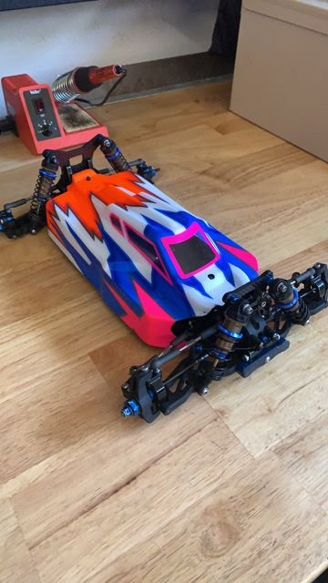 Custom Painted B74 Body (Slightly Used) - R/C Tech Forums
