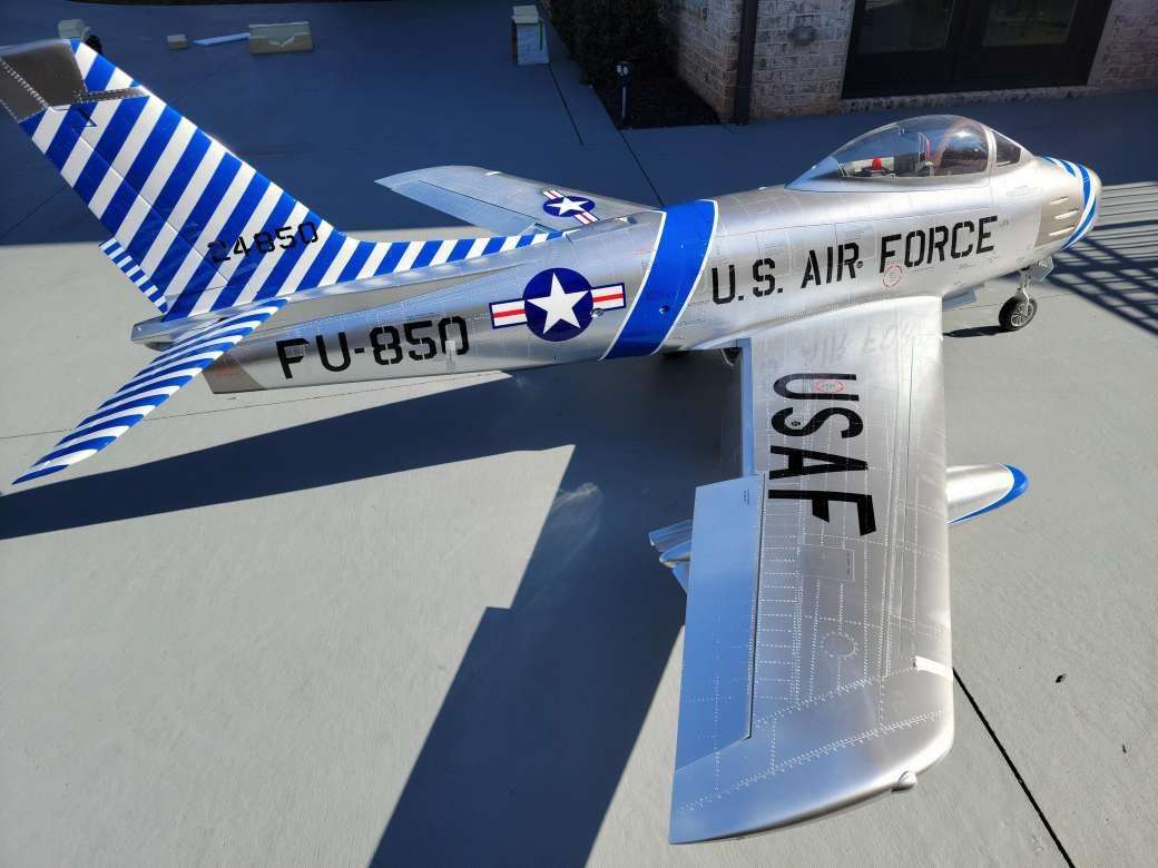 Skymaster F-86 1/3.65 XXL - 120"(3050mm). Wingspan: 123''(3155mm) - RCU Forums