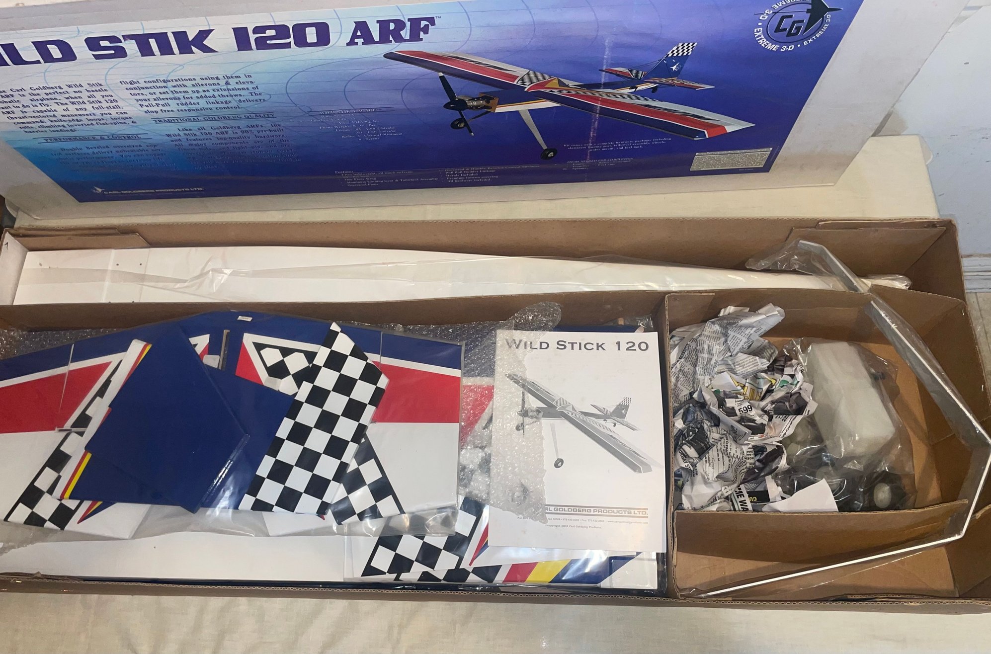 Carl Goldberg Wild Stick 120 ARF New In Box - RCU Forums