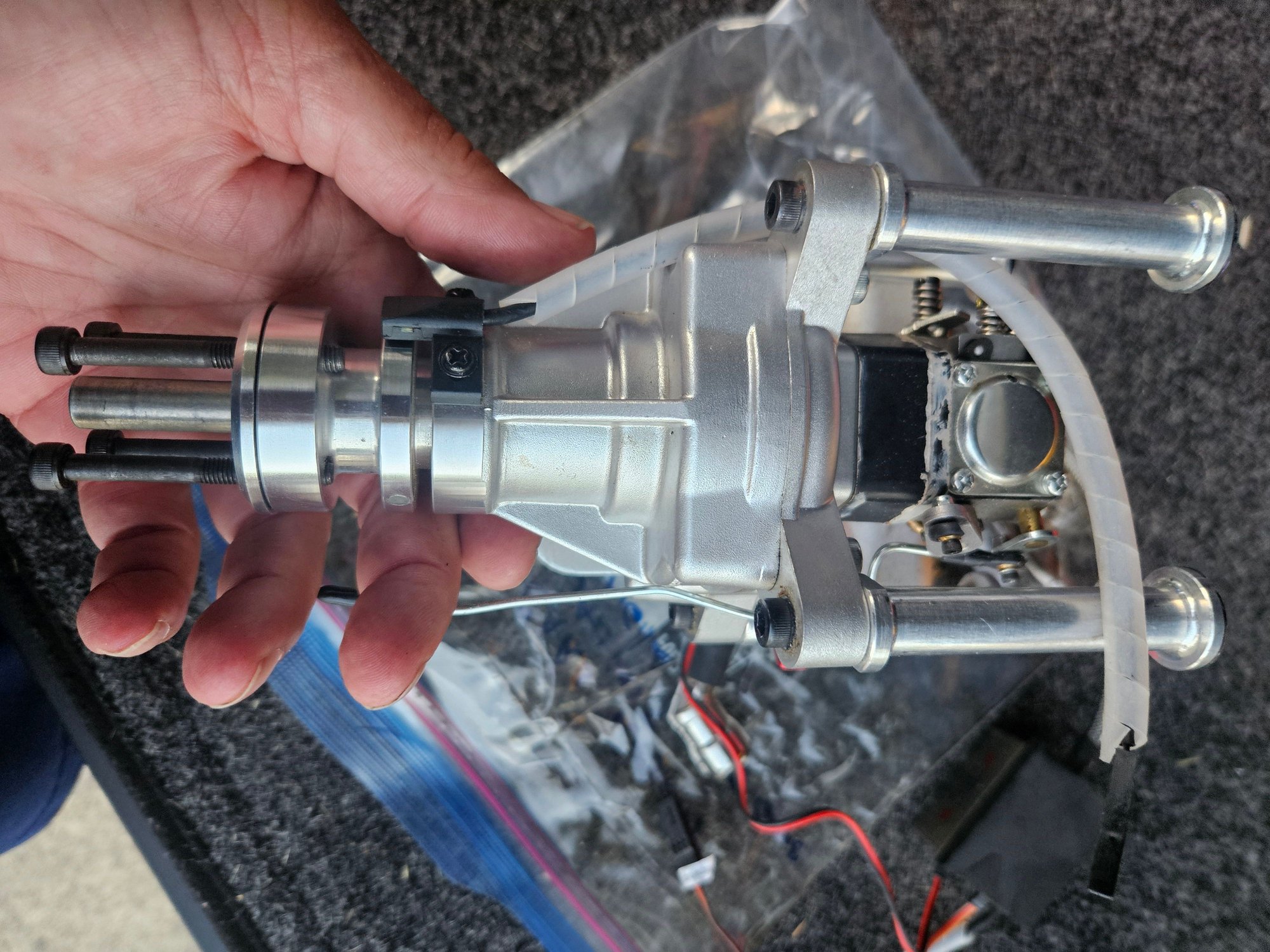 DLE 55 Like New with standoffs and muffler - RCU Forums