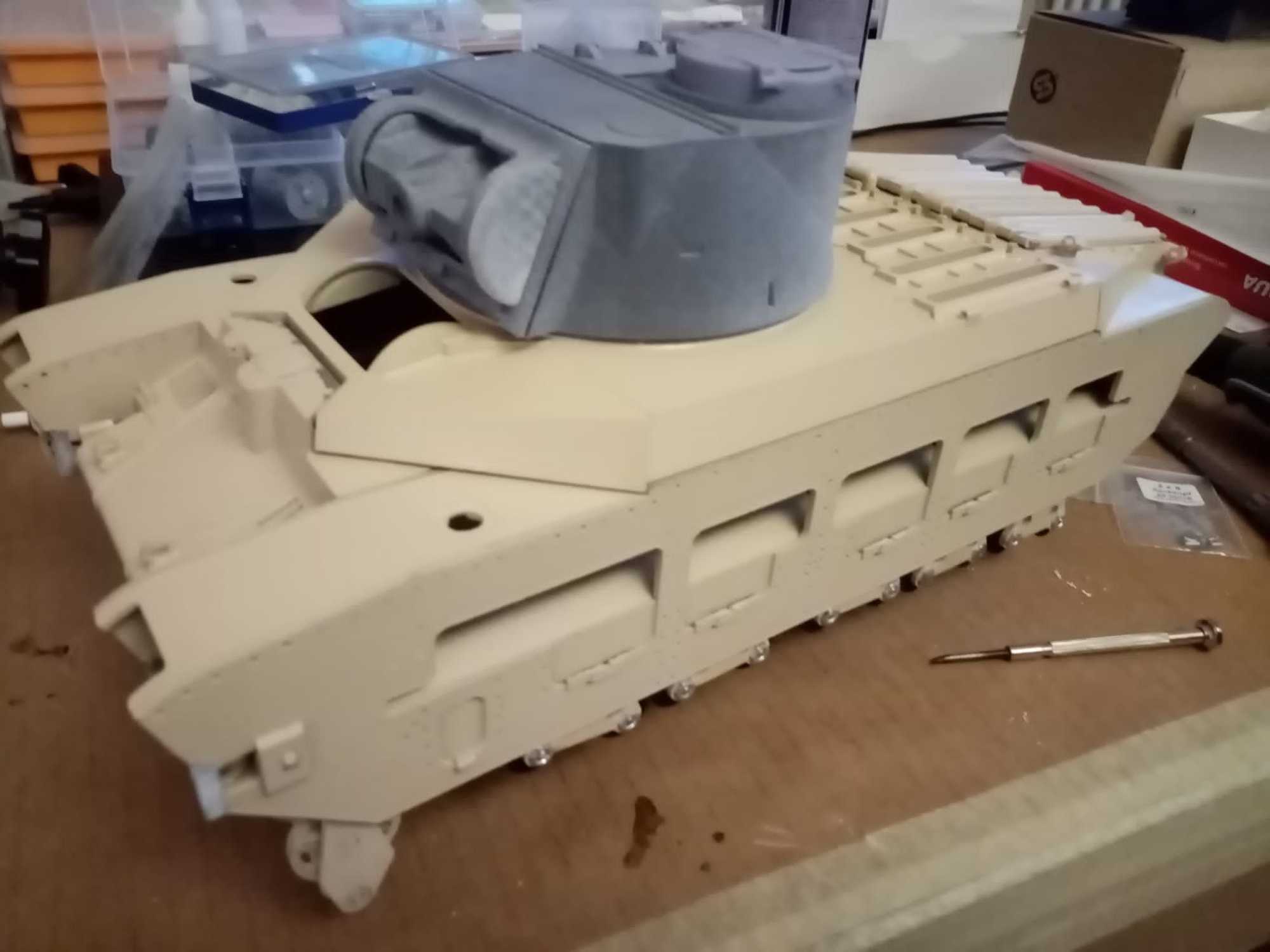 New kit Matilda II tank 1/16 Sls printed - RCU Forums