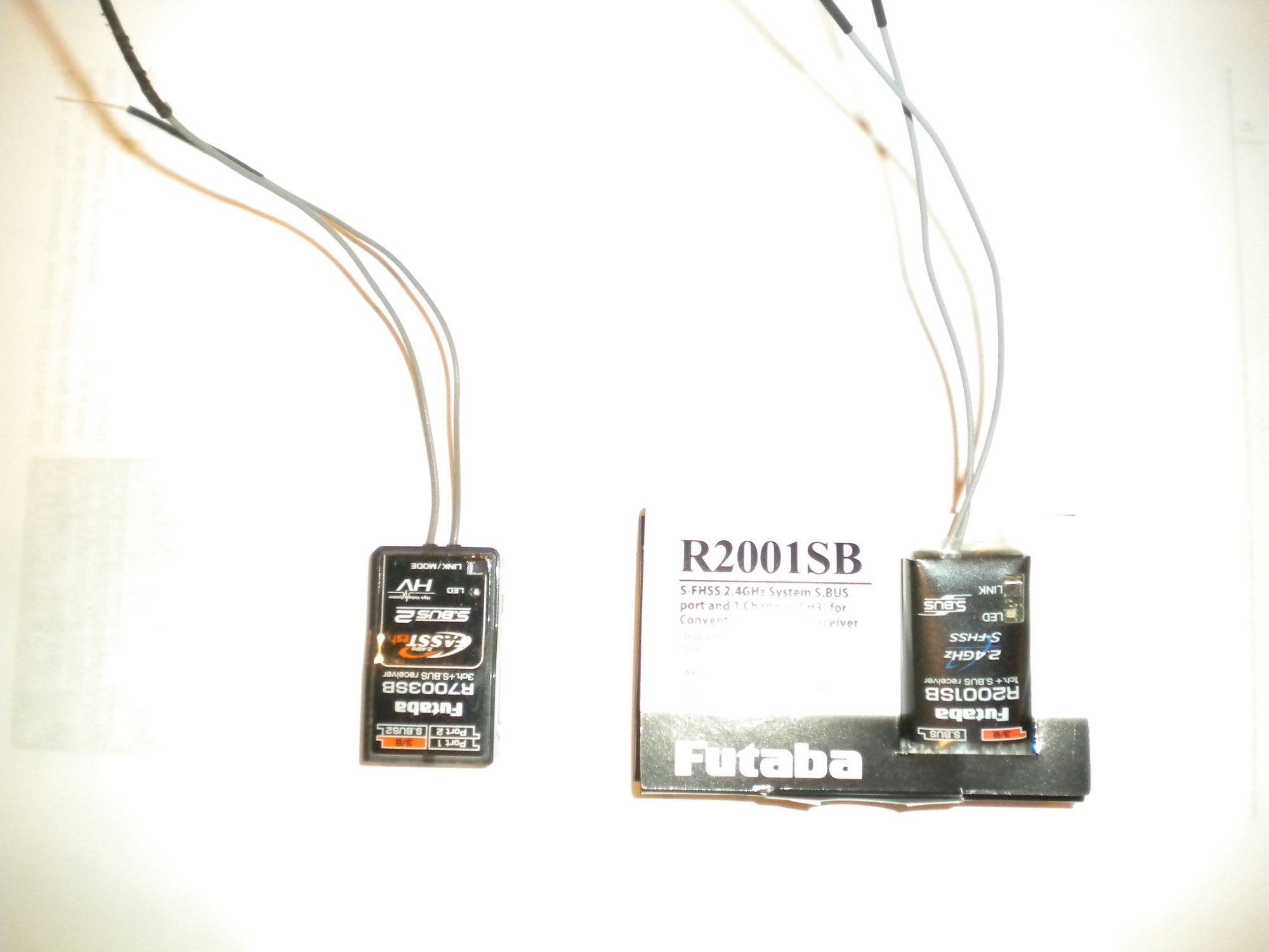 Futaba R7003SB and R2001SB Receivers - RCU Forums
