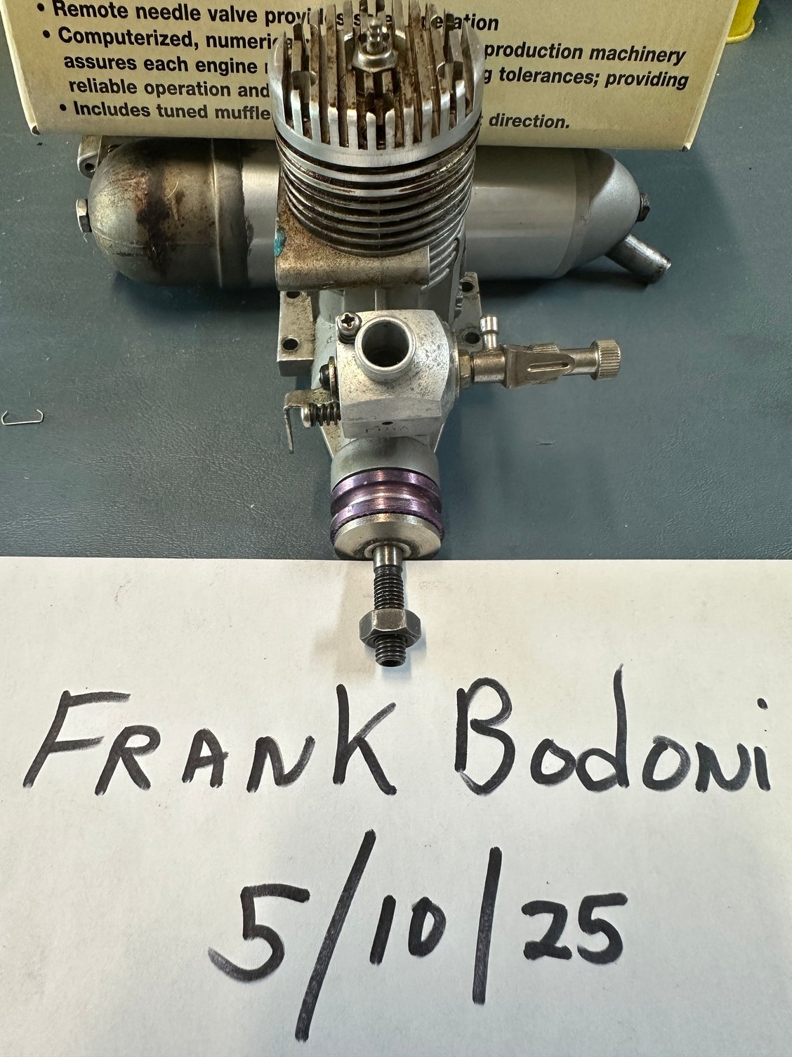 Tower Hobbies USED Pro .46 ABC engine w/ Enya 45 carb - RCU Forums