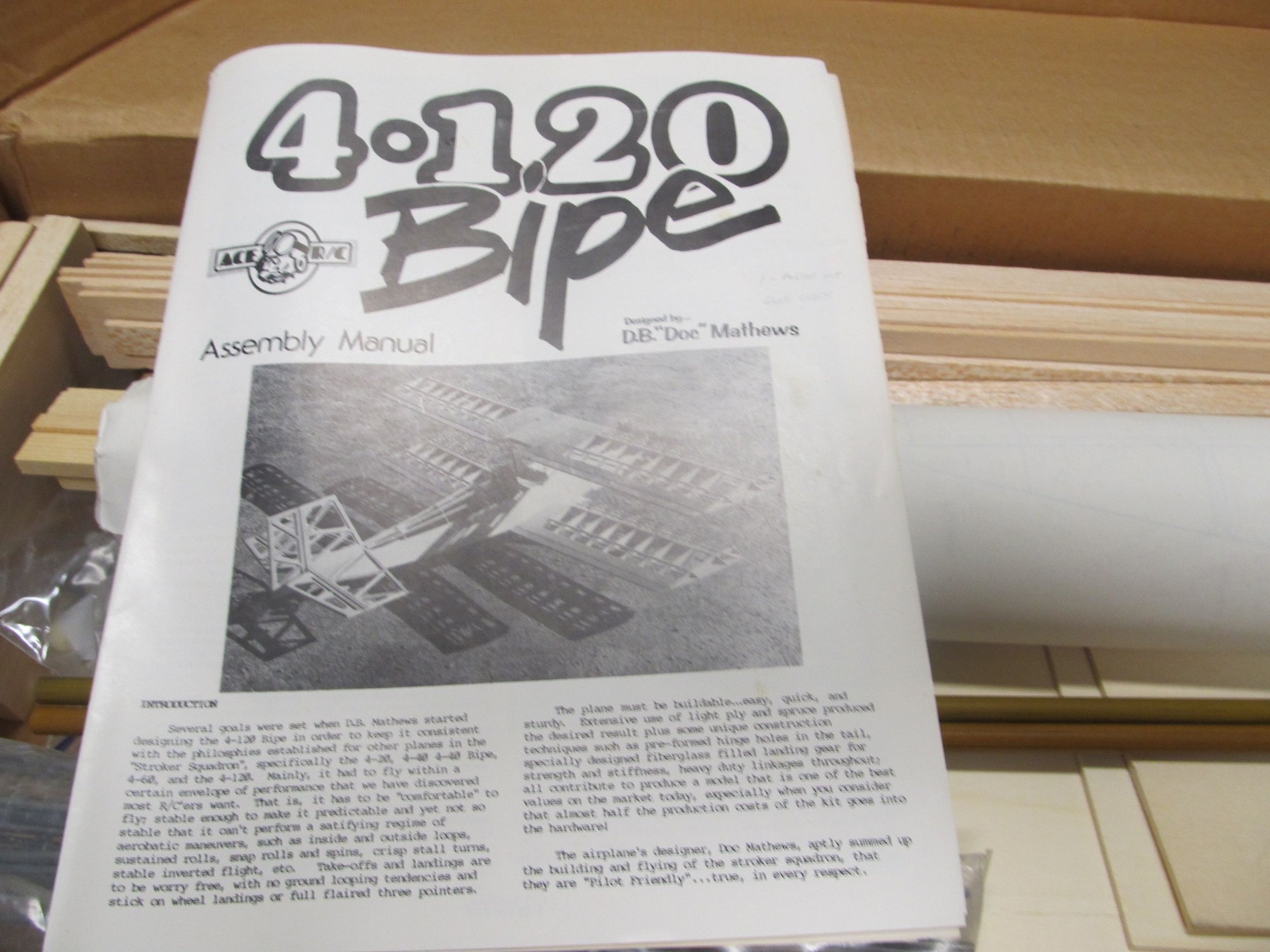 Ace 4-120 Bipe kit - RCU Forums