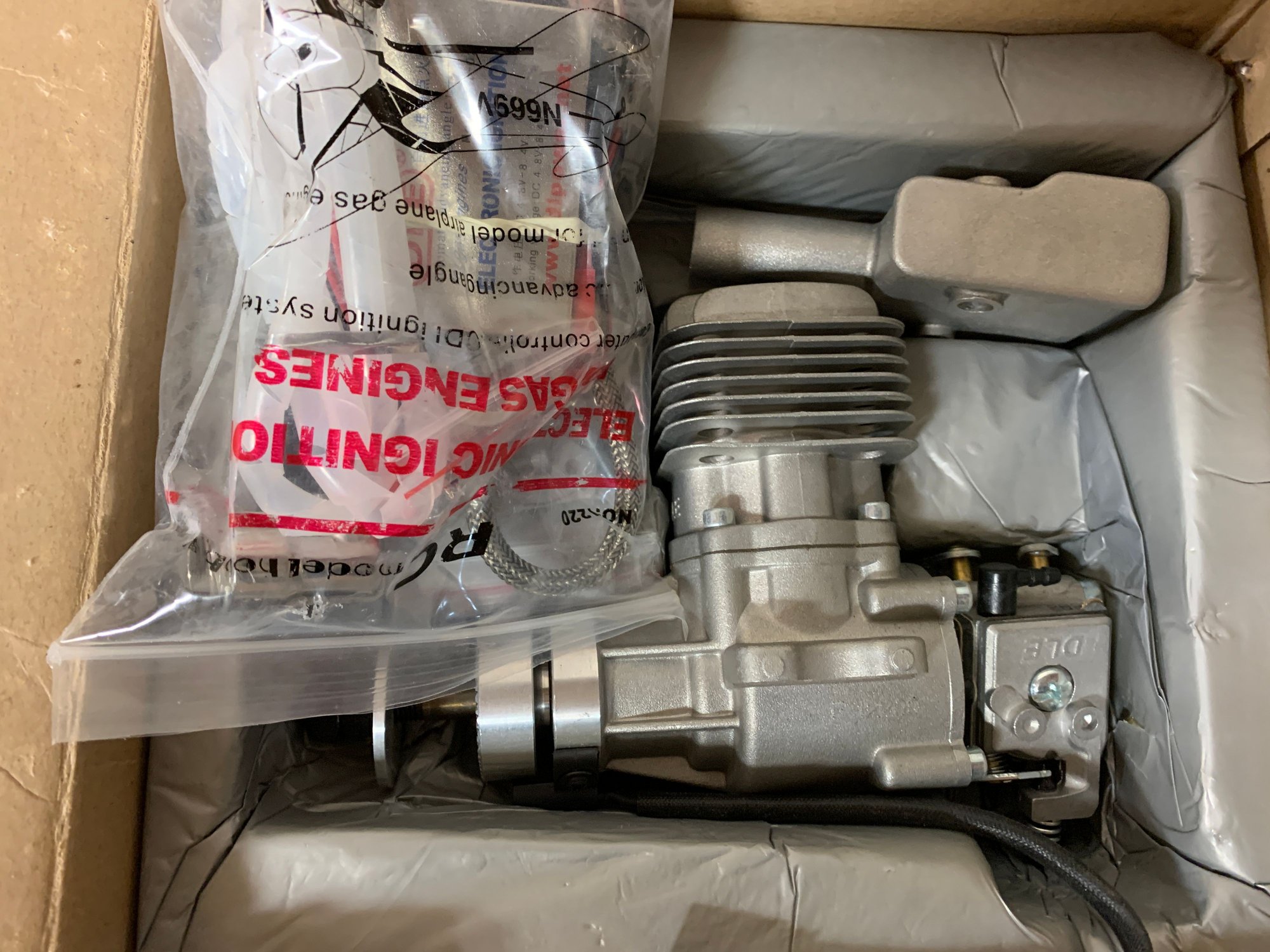 DLE Engines DLE-20cc Gas Airplane Engine w/Muffler NEW - RCU Forums